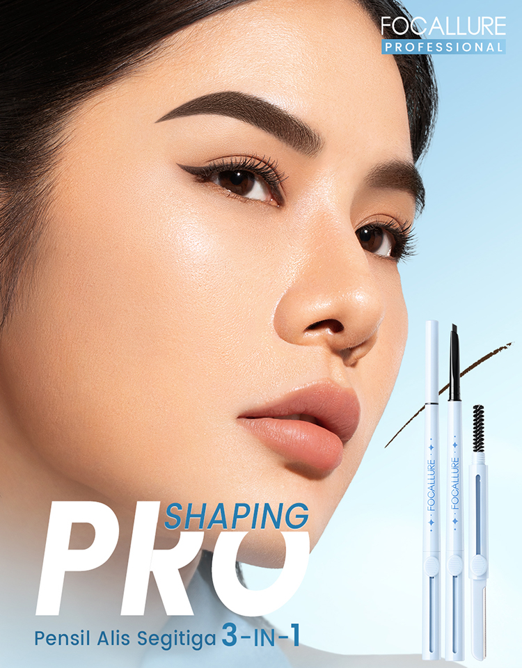 Jual FOCALLURE Pensil Alis 3-in-1 Pro-shaping Kuas & Pisau Cukur Bawaan Multi-guna | Shopee ...