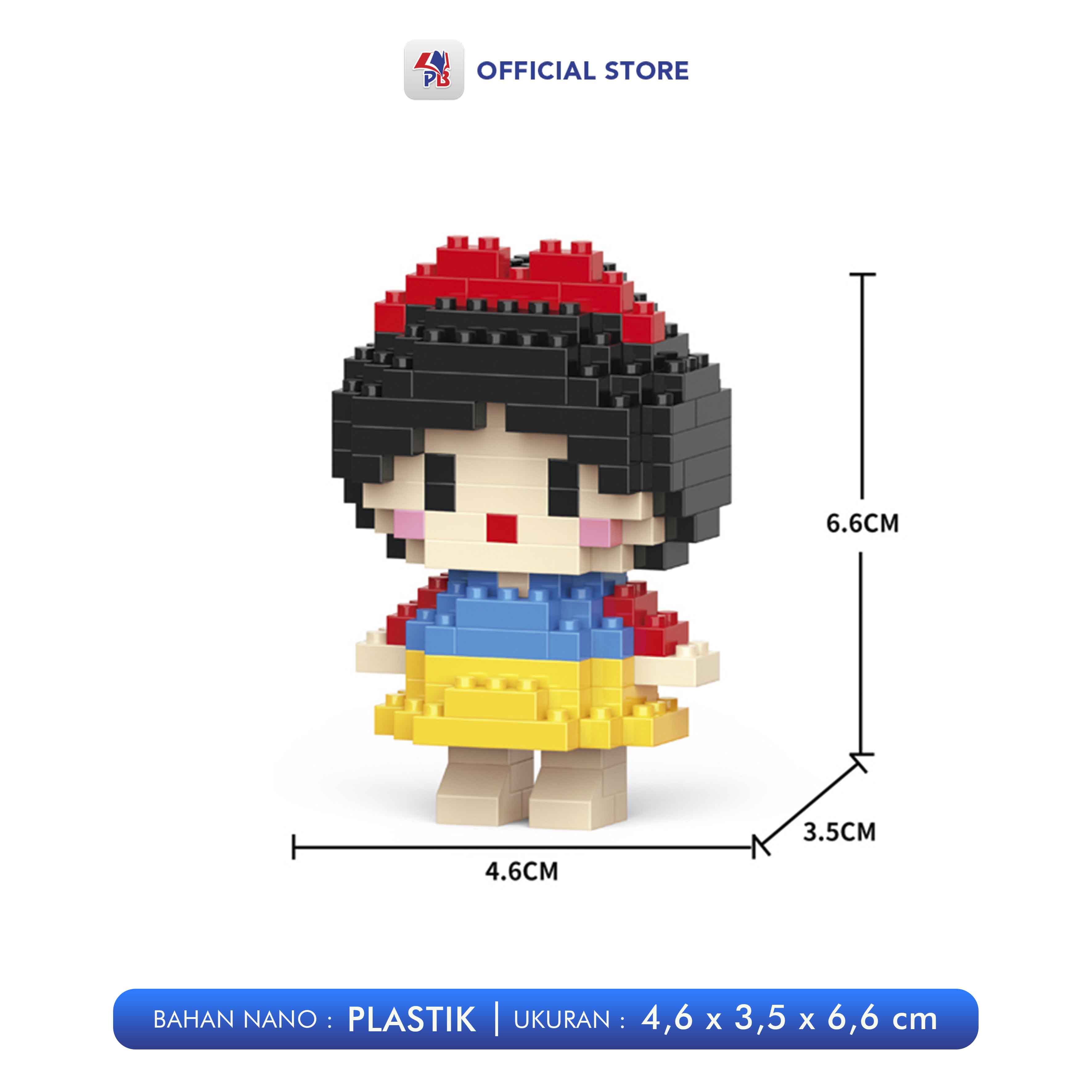 Jual Nano Block Model Karakter Kartun / Mainan Balok Bricks Make A Wise Life Building Block ...
