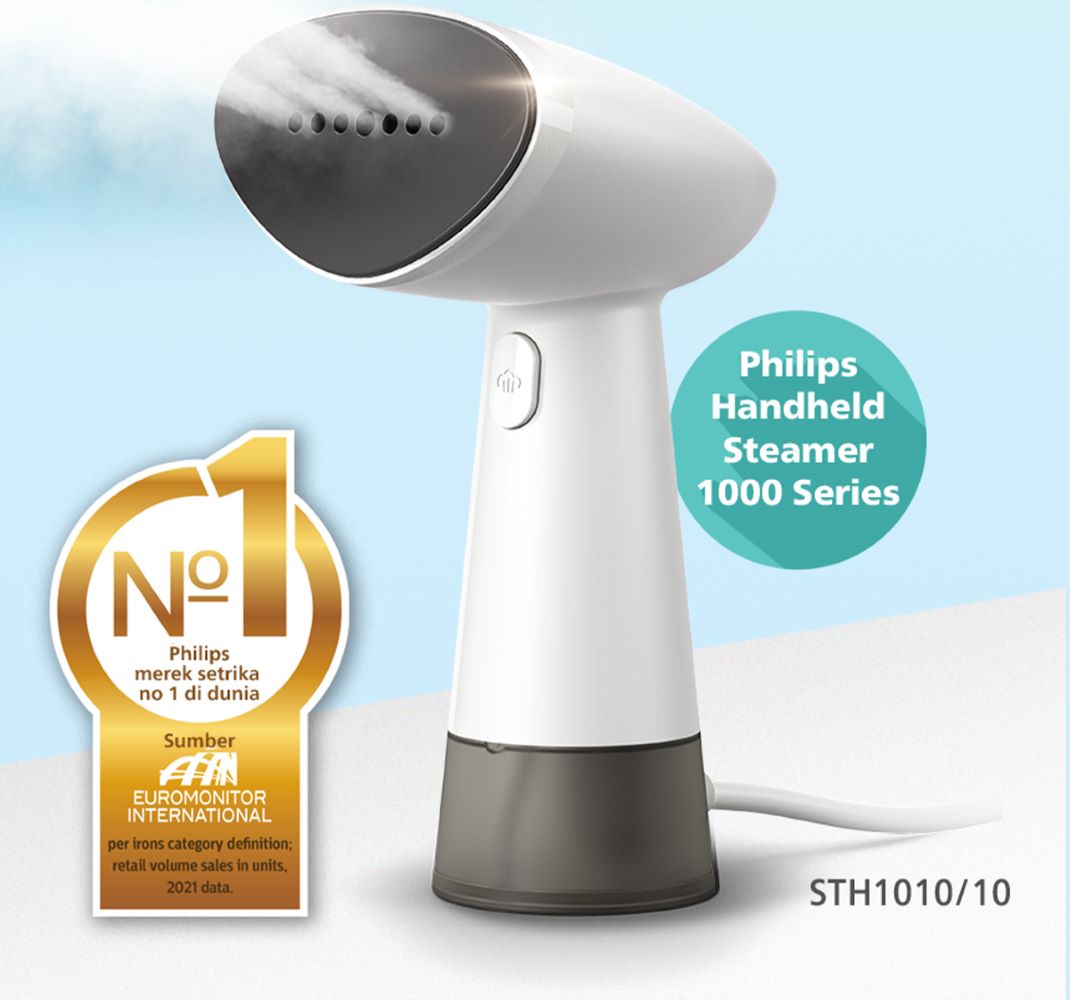 Jual Philips Handheld Steamer STH1010 Putih - Setrika Uap Philips ...