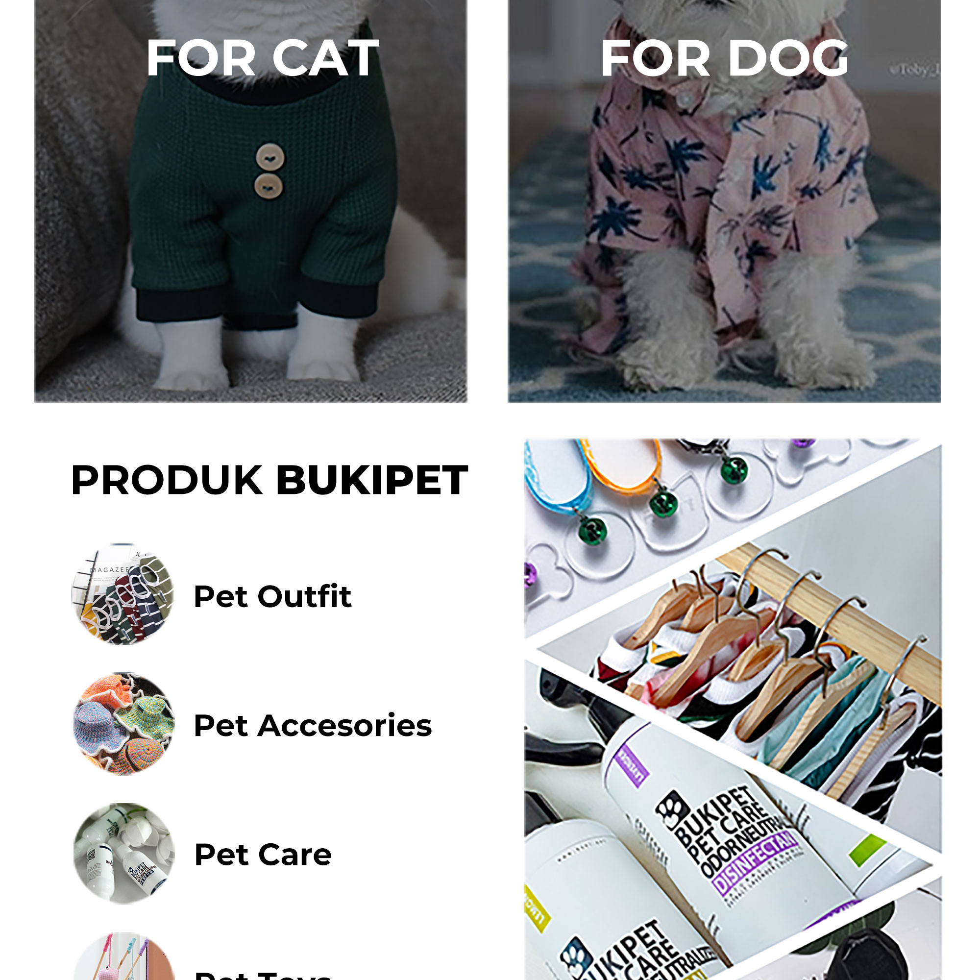 Jual Baju Kucing Anjing Lucu Cowok Cewek Murah Kostum - BUKIPET KEMEJA INDOMARET | Shopee Indonesia