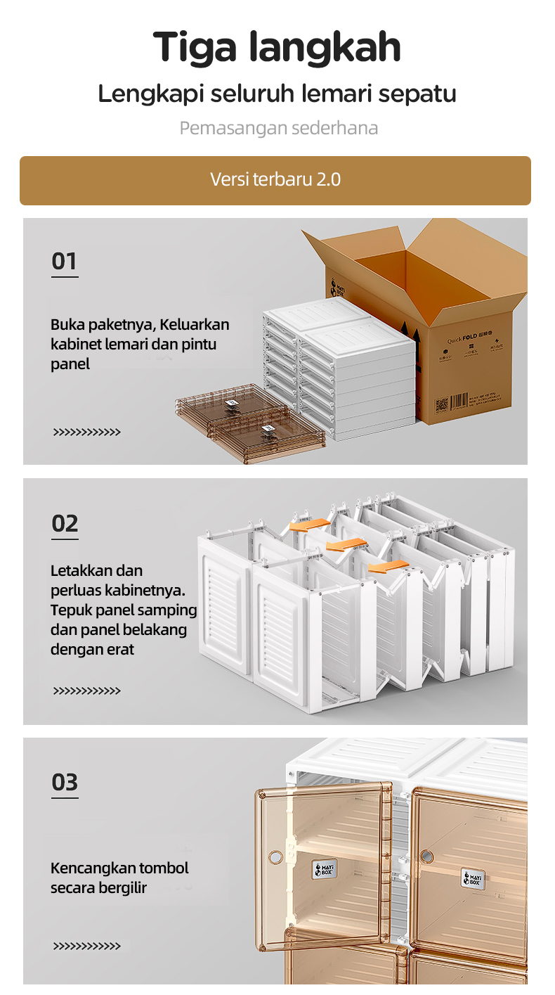 Jual ANTBOX Rak Sepatu Tertutup Ready Stock 8- 40 Box Sepatu Lemari ...