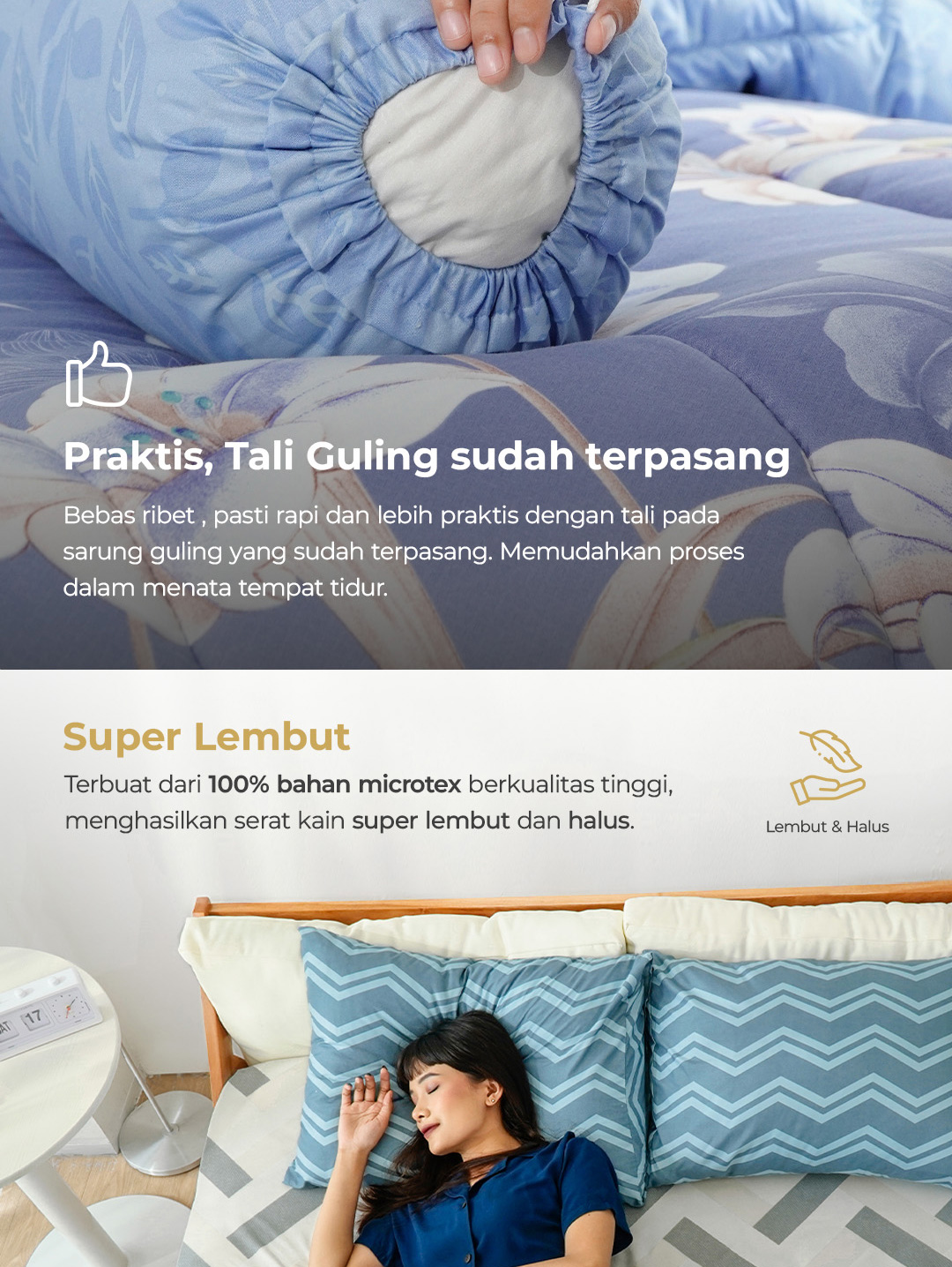 Jual Kintakun DLUXE Bed Cover Only / Selimut Tebal / Comforter 180 x ...