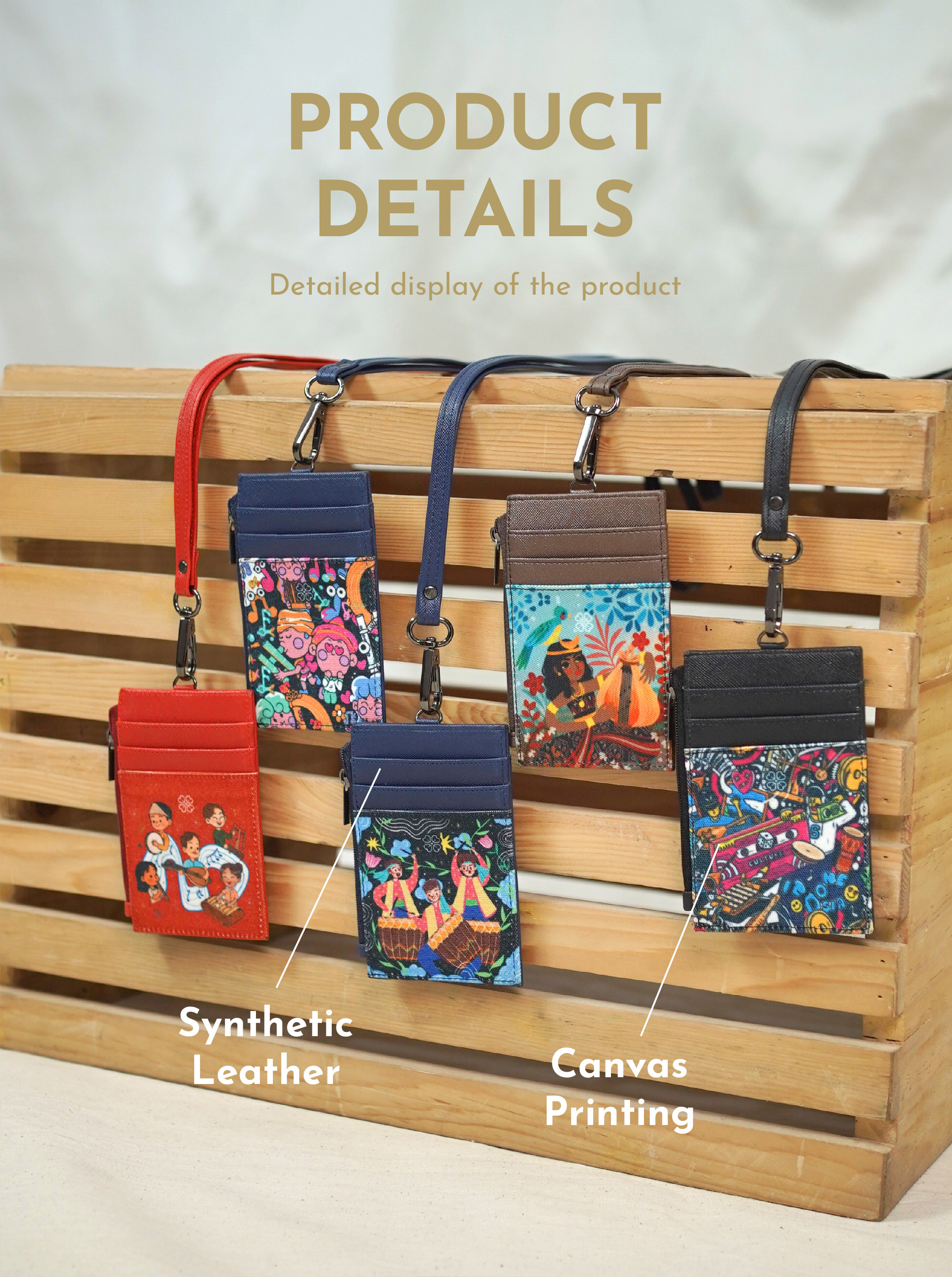 Jual SOVLO ID Card / Tempat ID Card dengan Seleting / ID Card Lanyard ...