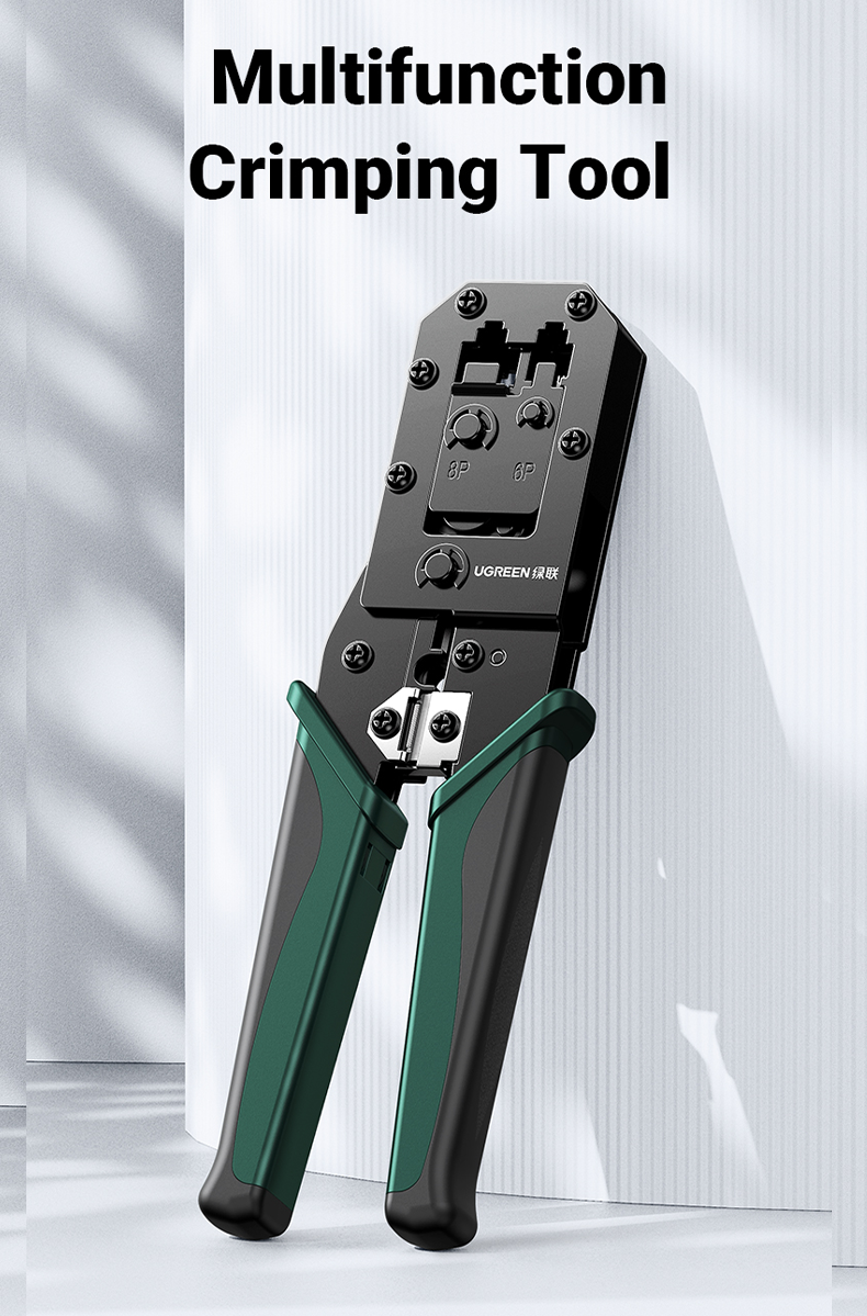 Jual UGREEN Tang Crimping Tool RJ45 RJ11 Lan Network Cable 6P 8P ,Alat ...