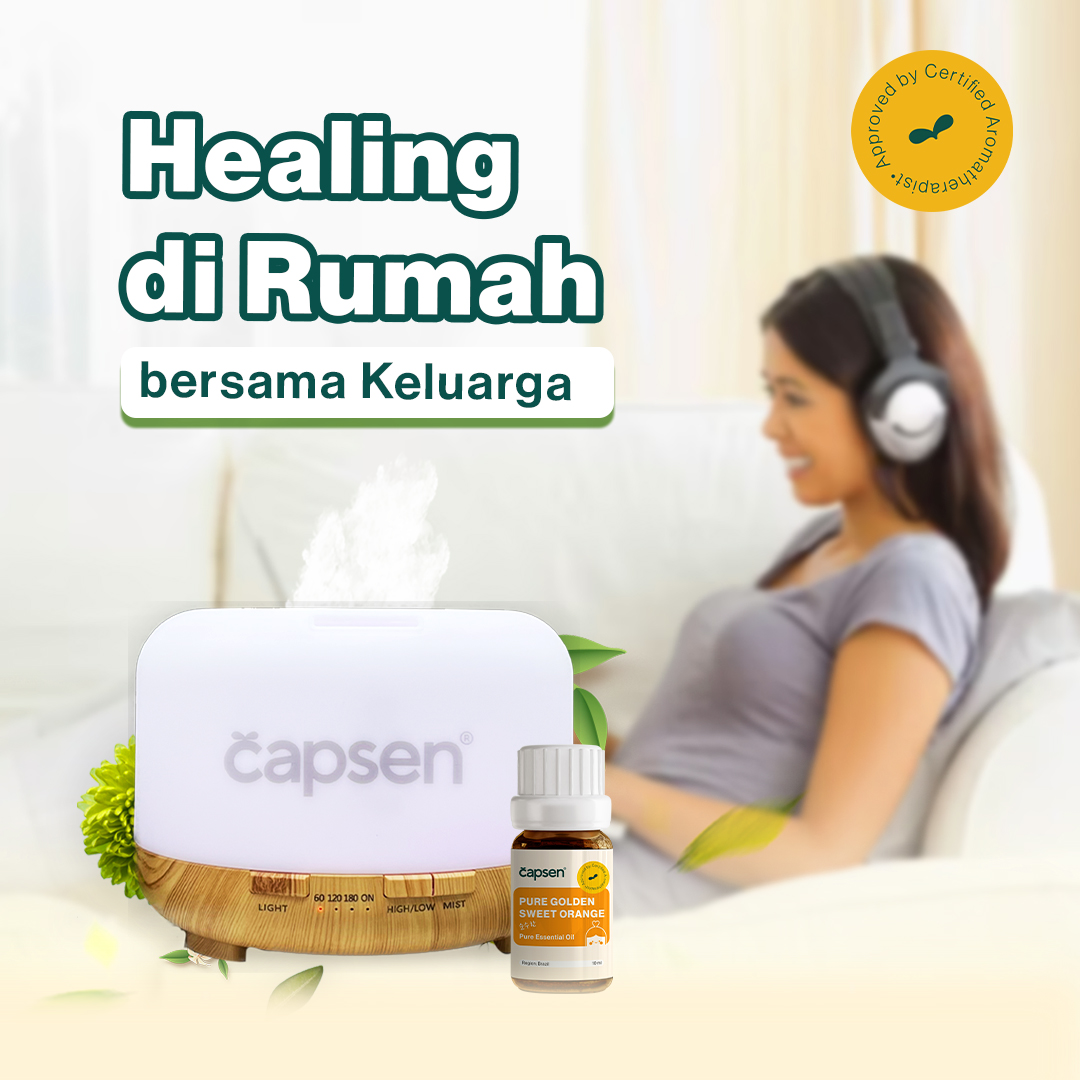 Jual CAPSEN BEST SELLER Electric Diffuser Essential Oil Bundle ...