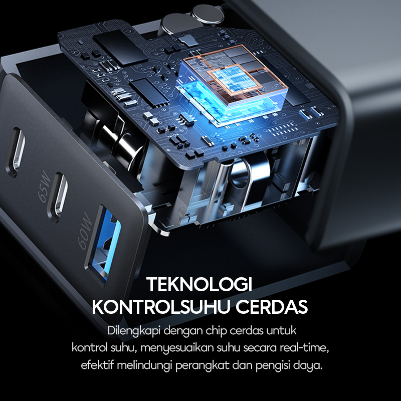 Jual VIVAN GaN Series 140W Super Fast Charger 4 Port Turbo VOOC Super ...