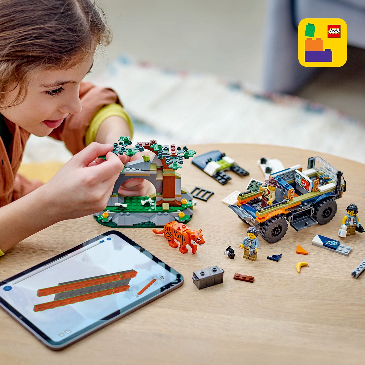 Jual LEGO City 60426 Jungle Explorer Off-Road Truck (314 Pieces) Balok ...