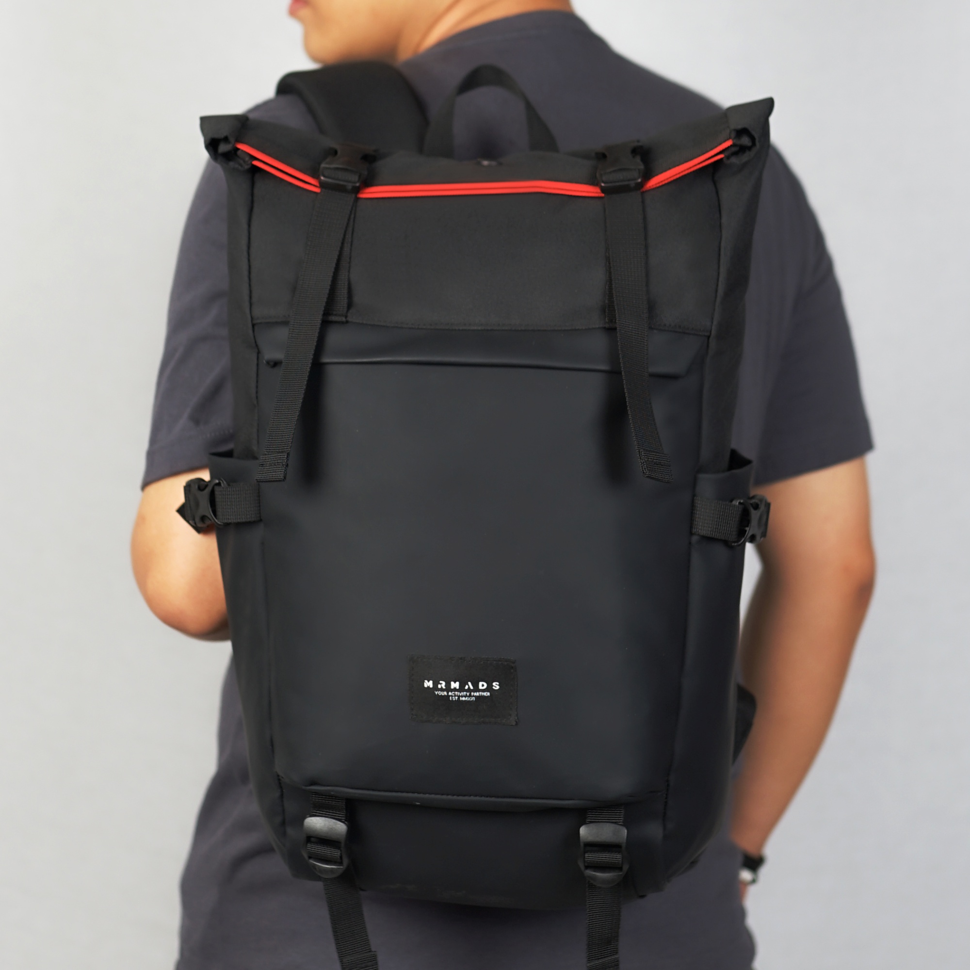 Jual Mr Mads - Raven Backpack Pria - Tas Ransel Pria Wanita Tas ...