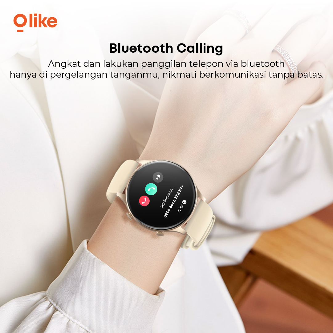 Jual OLIKE Jam Tangan Smartwatch FW2 1.39 Inch Strap 22mm + Bluetooth ... Jual OLIKE Jam Tangan Smartwatch FW2 1.39 Inch Strap 22mm + Bluetooth ...