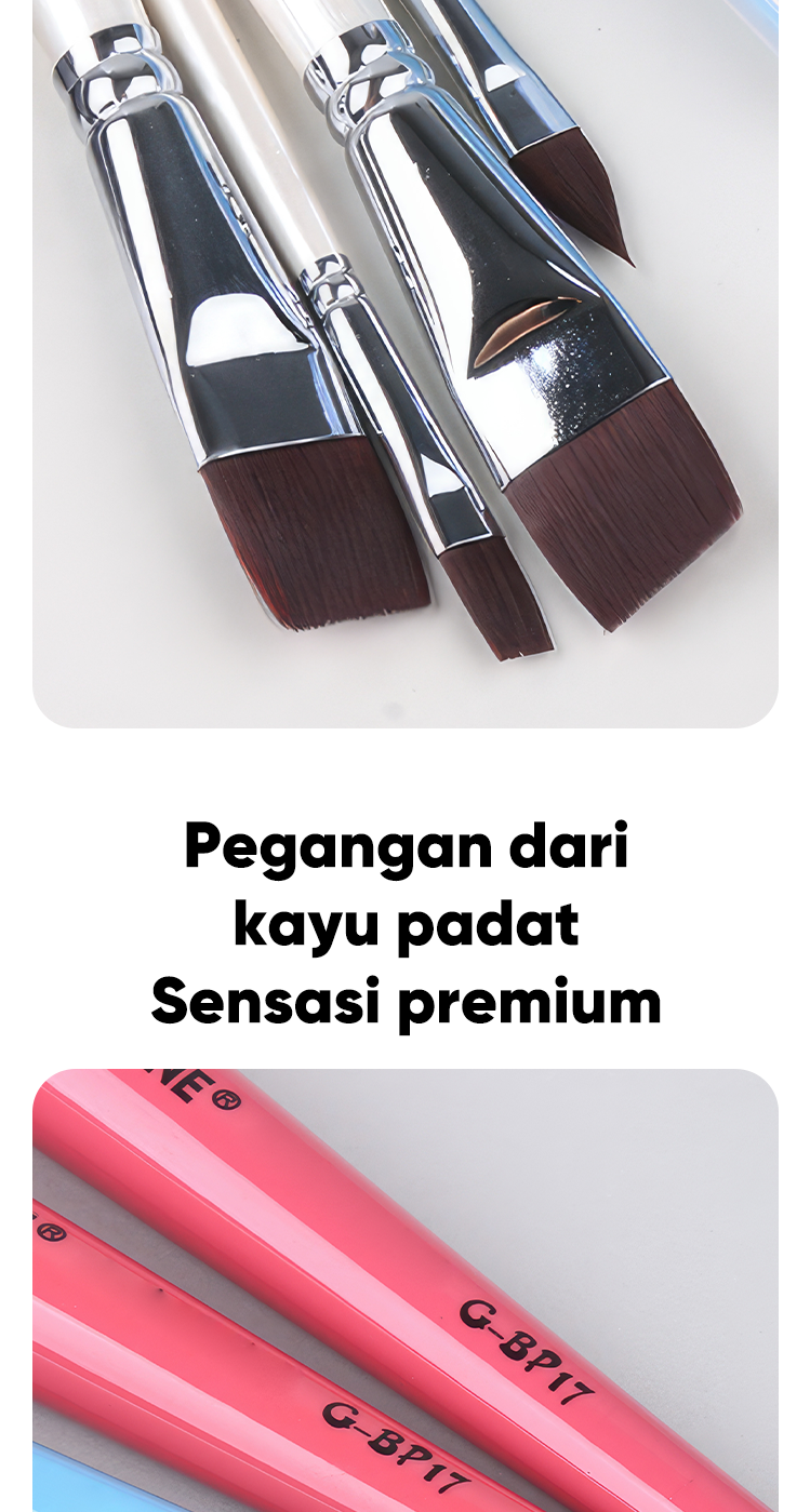 Jual Giorgione Body Painting Brush Pena Cat Tubuh Pink G-BP | Shopee ...