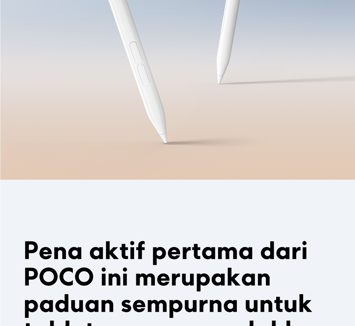 Jual POCO Smart Pen | 4096 level sensitivity | 240 Hz Touch sampling ...