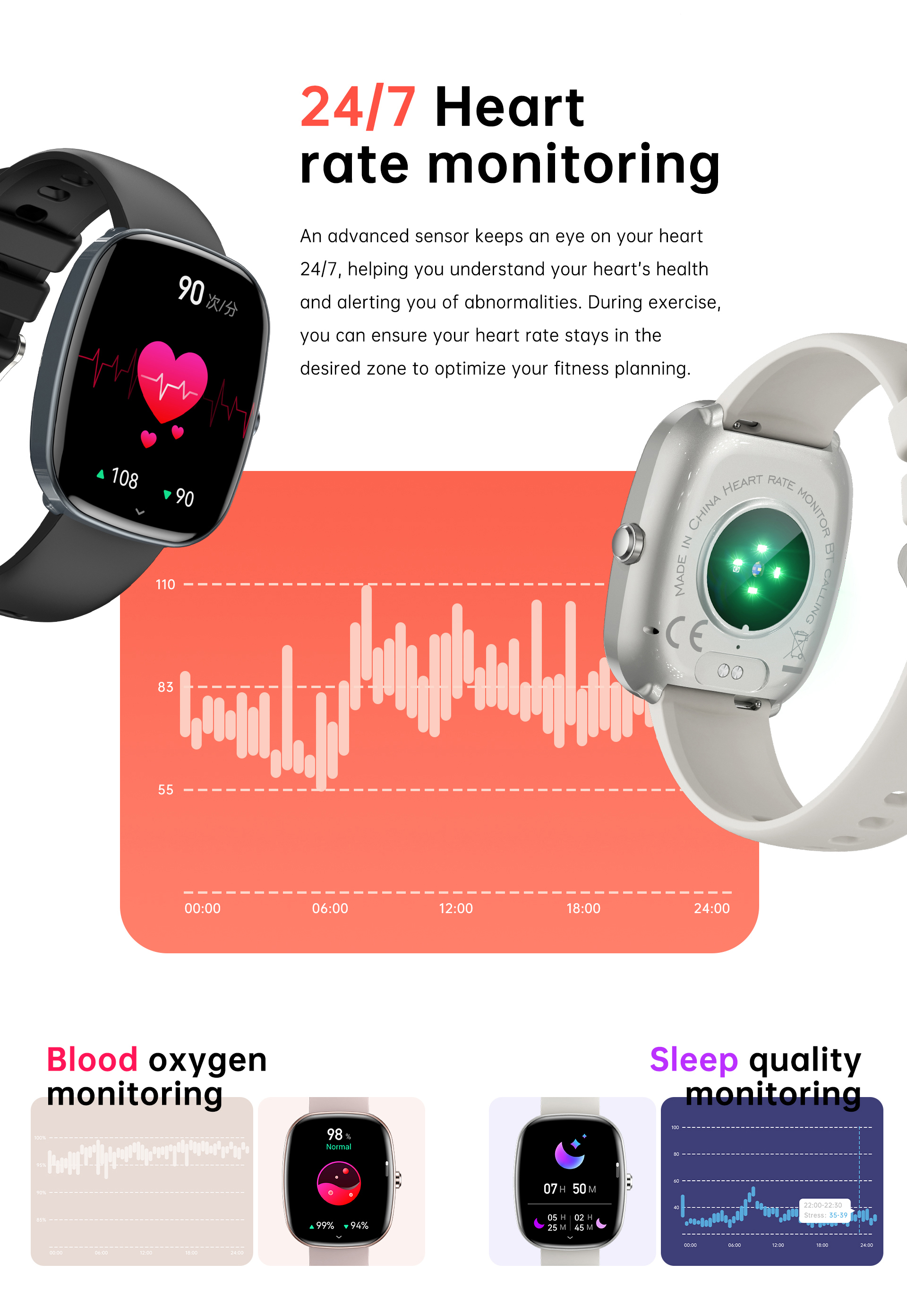 Jual Huafit Aolon S5 Smartwatch Wanita Original IP68 Waterproof Women's ...