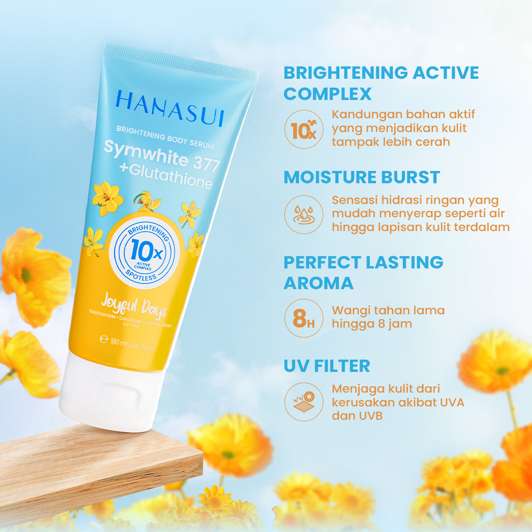Jual [MEISITA LOMANIA FAVORITE] Hanasui Brightening Body Serum - Body ...