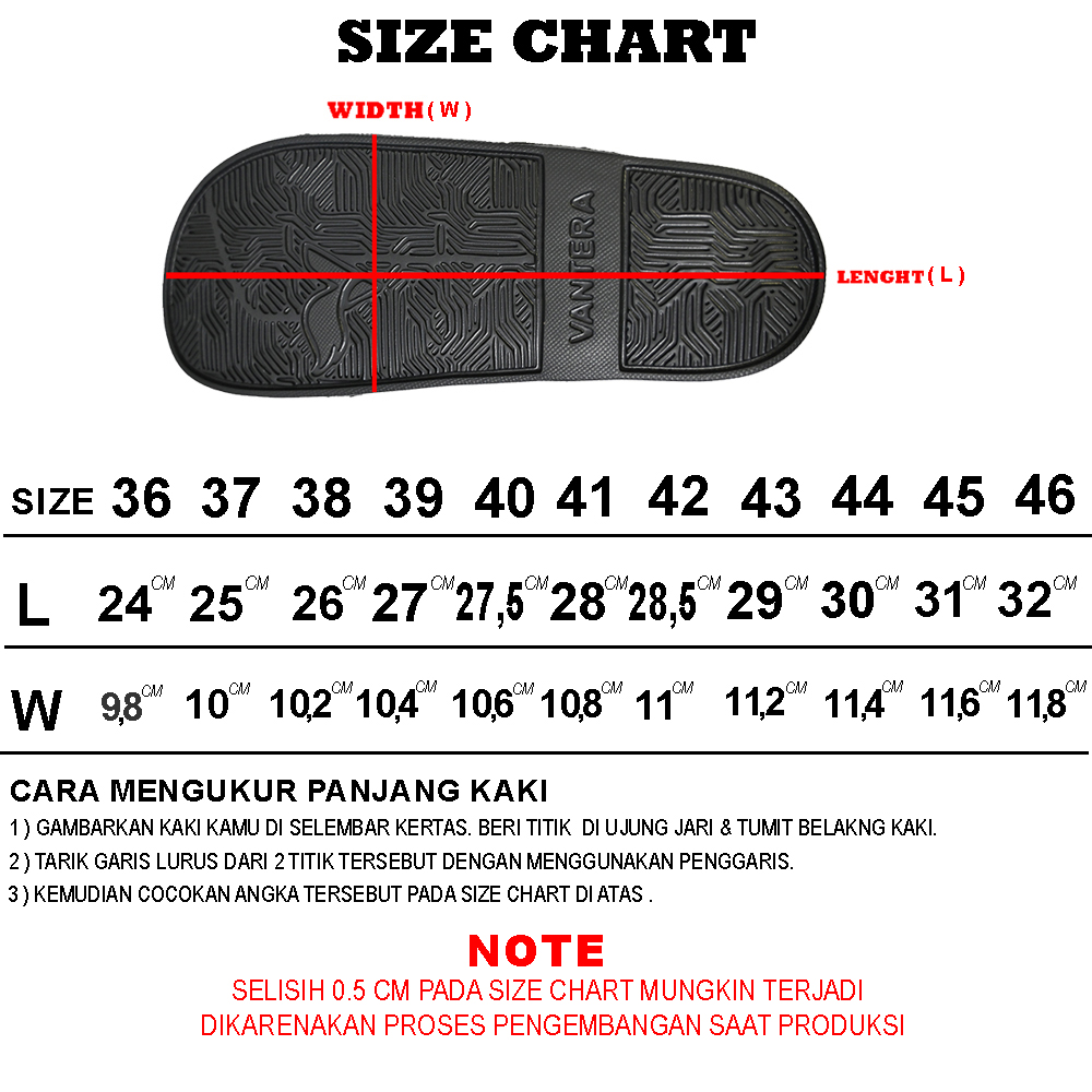 Jual Vantera Official - Anzac Series | Sandal Slipper | Sandal Pria ...