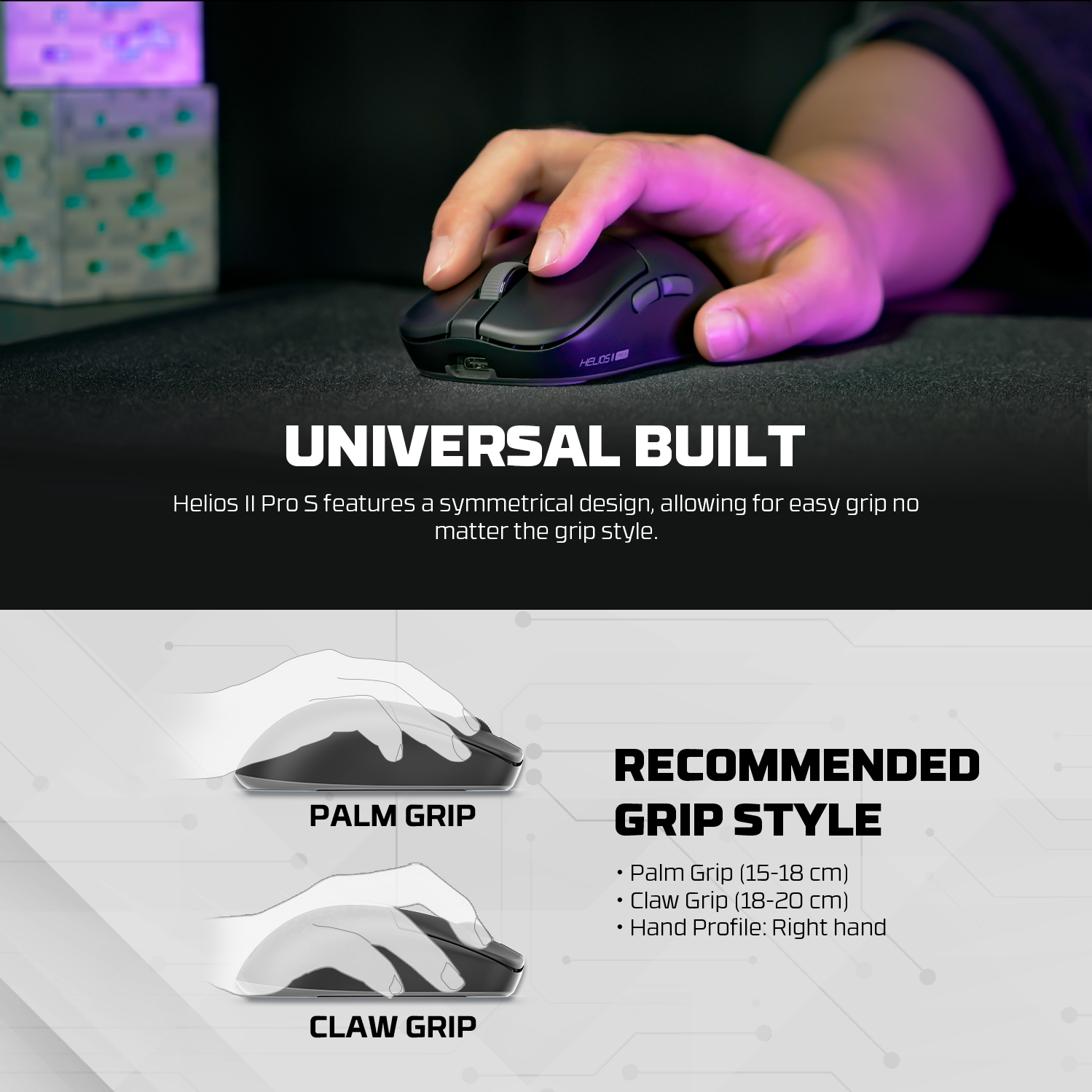 Jual Fantech Helios II PRO S 8K 4K XD3 v3 Wireless Mouse Gaming TRI ...