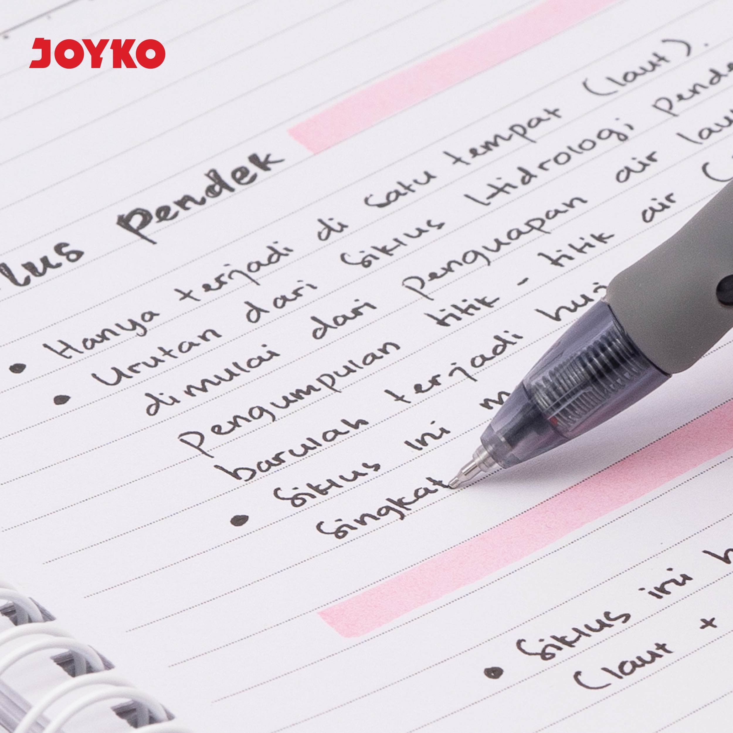 Jual Retractable Gel Pen Refill Isi Ulang Pena Jel Joyko GPR-405 0.5 mm ...