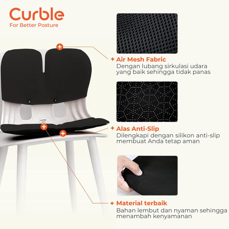 Jual Curble Posture Chair Sarung Pelindung Anti Slip Cover Grand ...