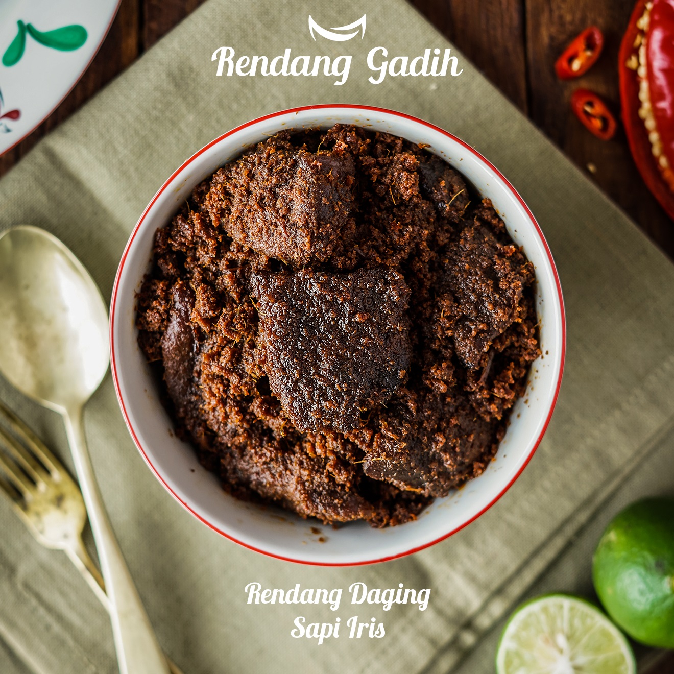 Jual Rendang Gadih - Rendang Daging Sapi Iris 250 g | Shopee Indonesia