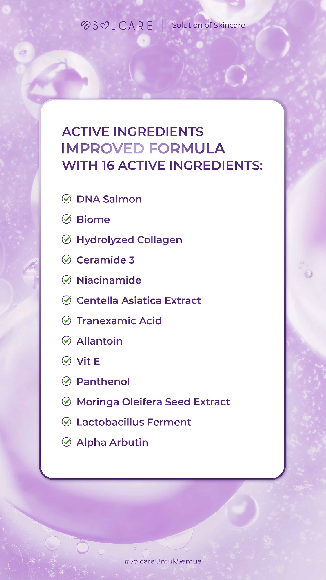 Jual BELI 1 FREE 9 Solcare Collagen Pore Minimizer Serum + DNA Salmon ...