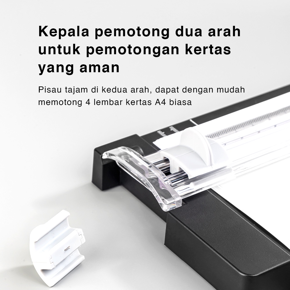 Jual Deli Small Paper Trimmer Portable/ Pemotong Kertas Kecil A4 A5 ...