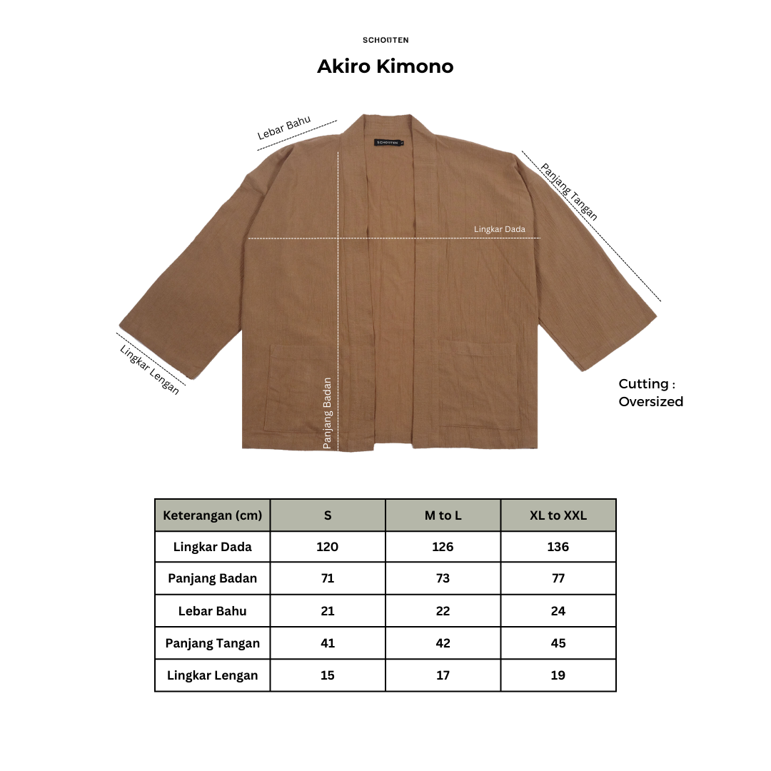 Jual Schouten Outer Kimono Couple Akiro Linen All Variant | Shopee ...