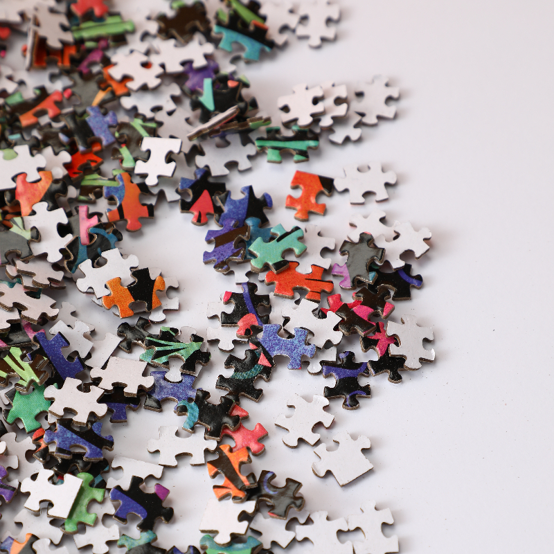 Jual MINISO puzzle 1000-pcs Milk Carton Packaging puzzle 42*29.7cm ...