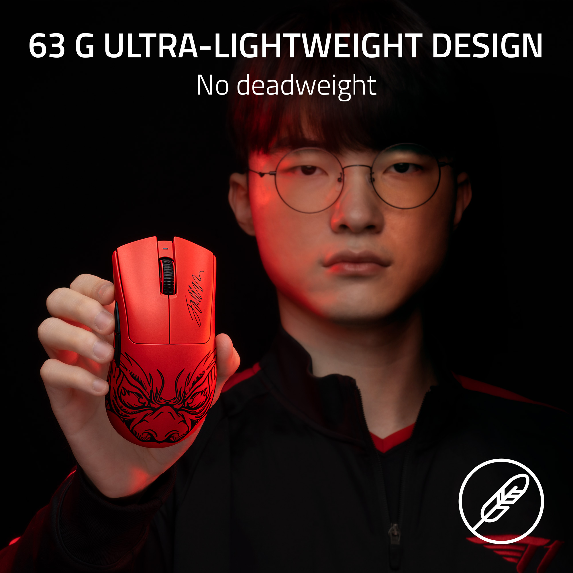 Jual Razer DeathAdder V3 Pro - Red - Faker Limited Edition | Shopee Indonesia