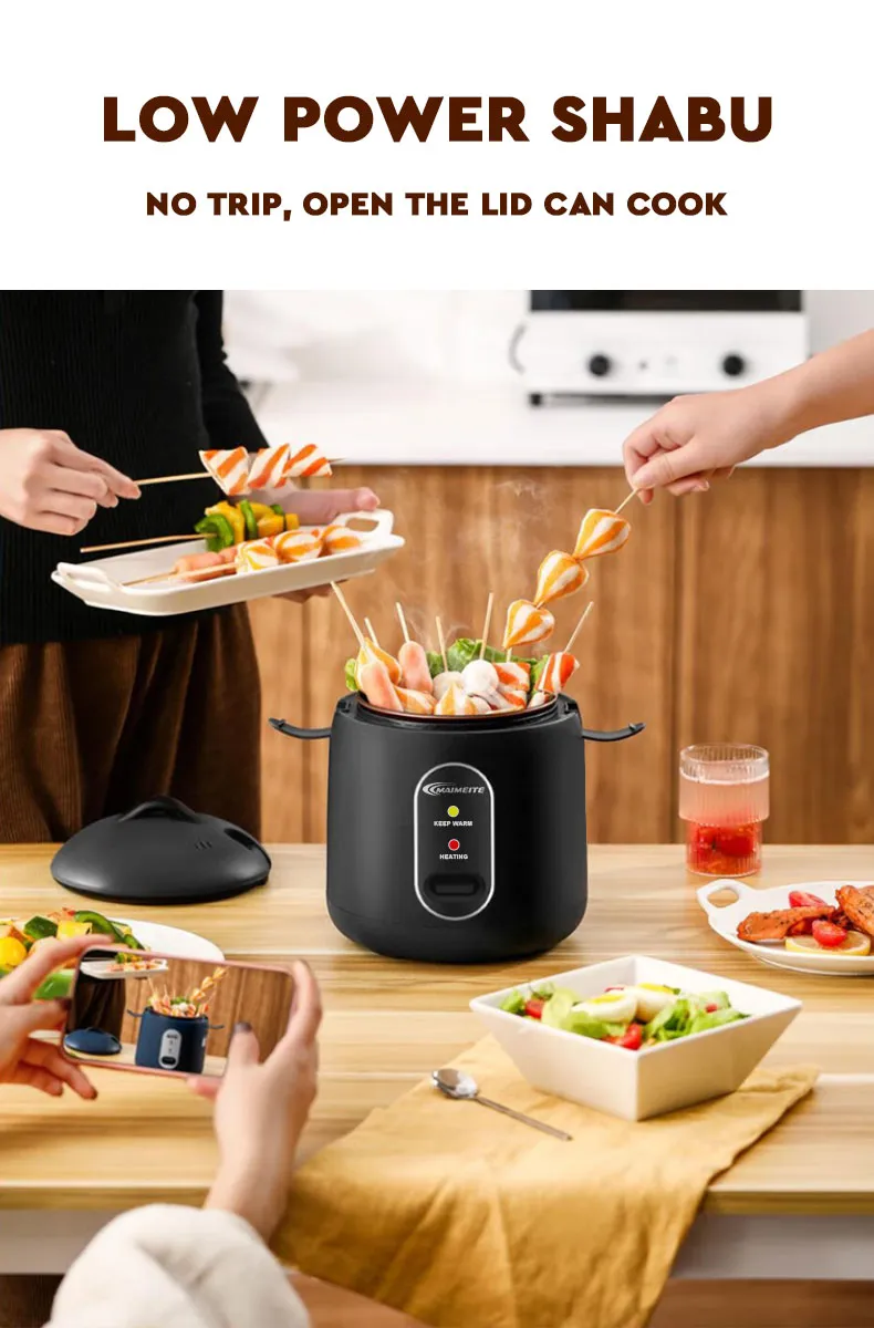 Jual MAIMEITE Rice Cooker Mini/Magic Com Mini Multifungsi/Panci anti ...