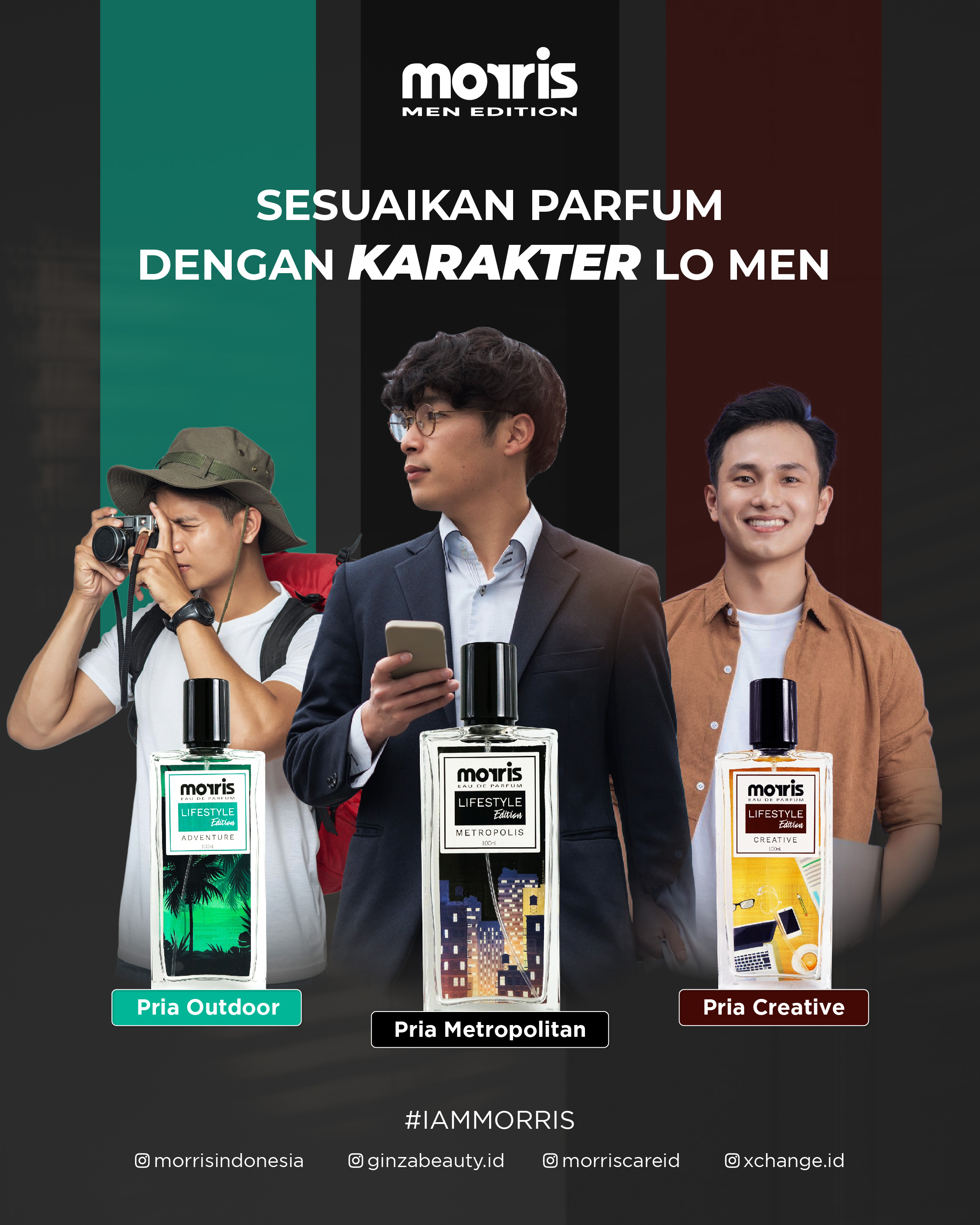 Jual Morris Eau De Parfum Lifestyle Edition 100ml/Parfum Pria | Shopee ...
