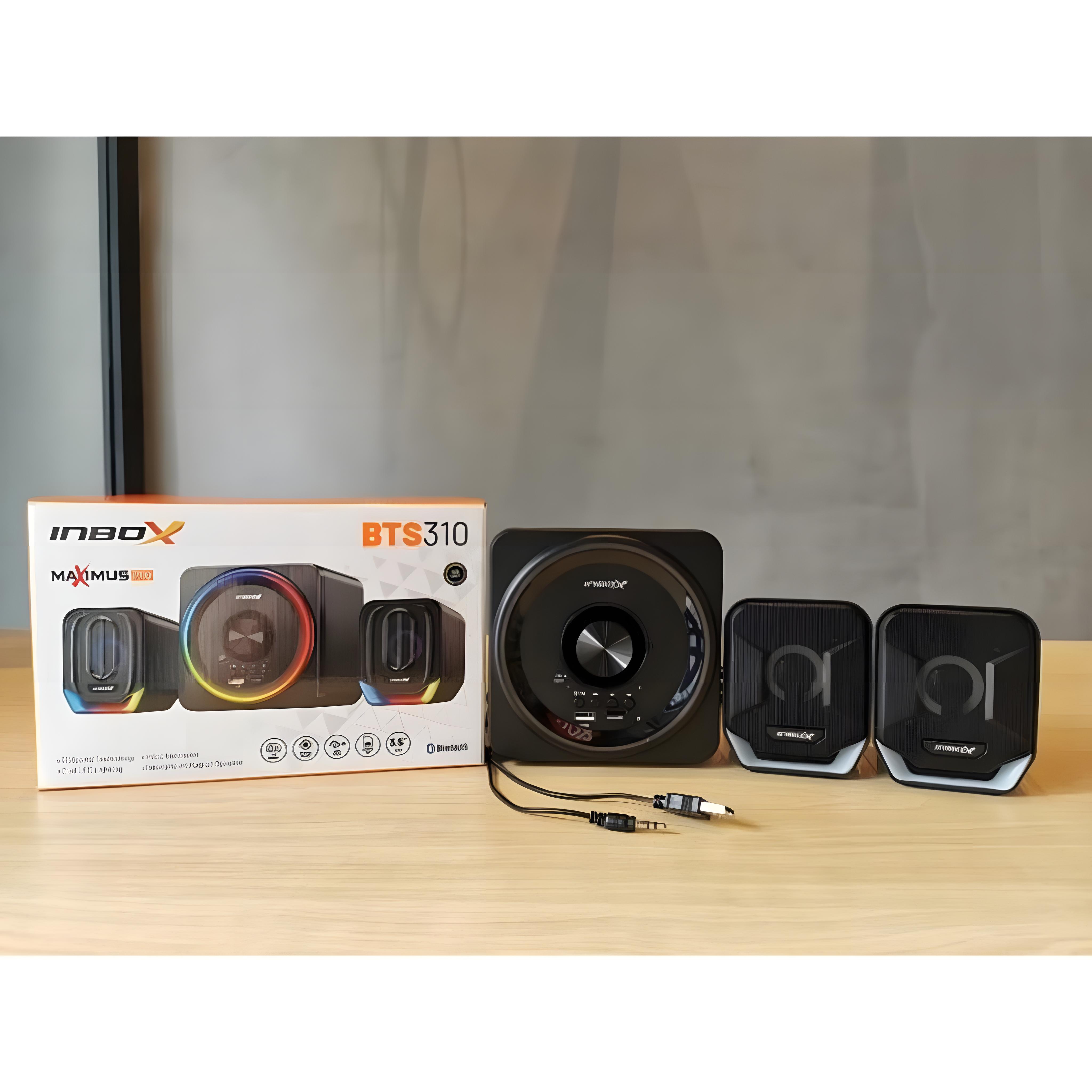 Jual KISONLI X INBOX Speaker Subwoofer 2.1 INBOX BTS310 Subwoofer ...