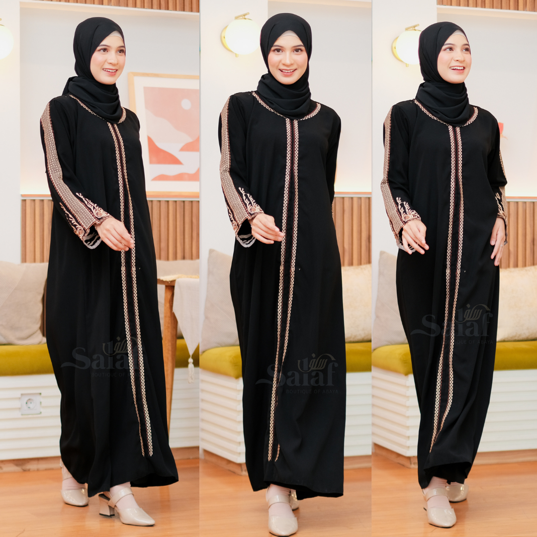 Jual Abaya Hitam Turkey Dress Saudi Gamis Arab - Salaf Boutique Official Shop | Shopee Indonesia