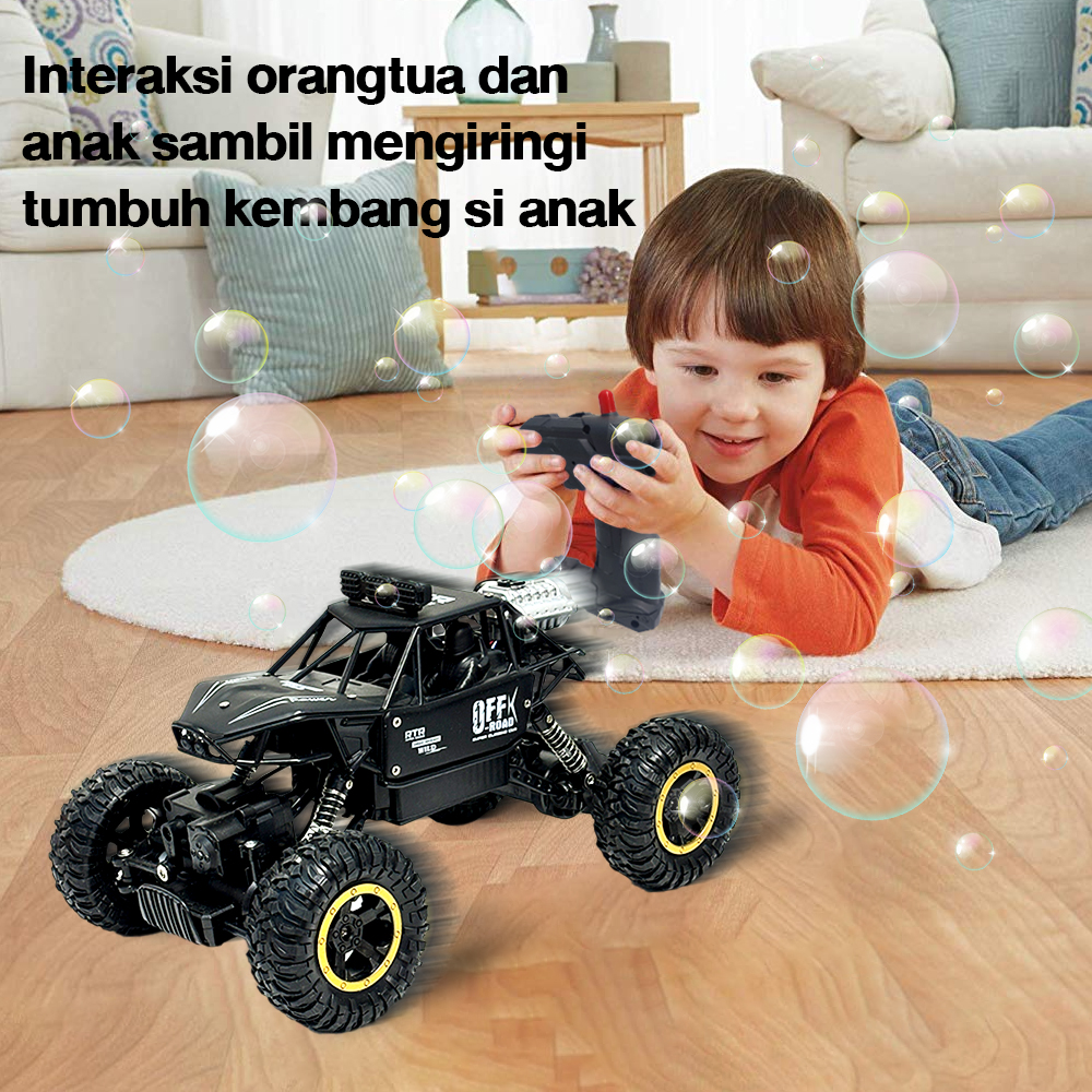 Jual WETECH Mobil Remote Control Spray 2.4GHZ 2WD Besar Mobil Mobilan Offroad Alloy Climbing Car ...