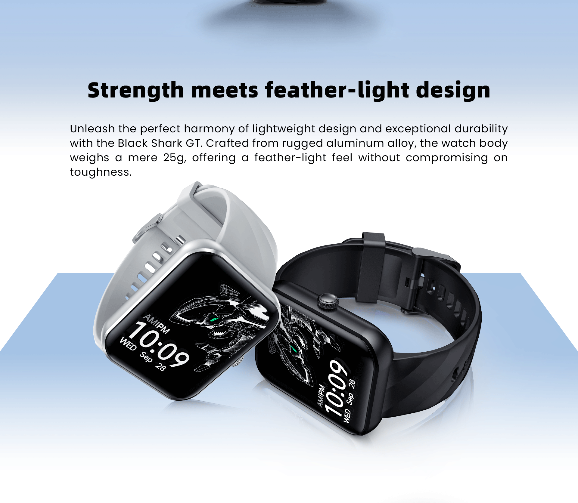 Jual Black Shark GT Smartwatch | Layar AMOLED 1.78" | IP68 Washable ...