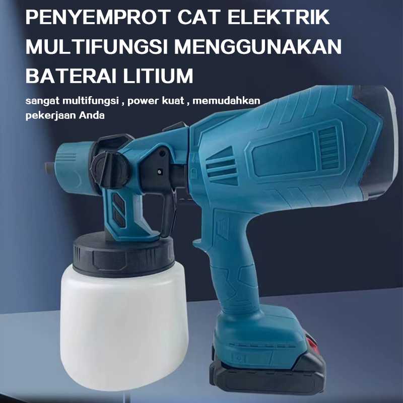 Jual Mesin Semprot Cat Elektrik Nirkabel Berkekuatan 600W/Mesin Semprot ...