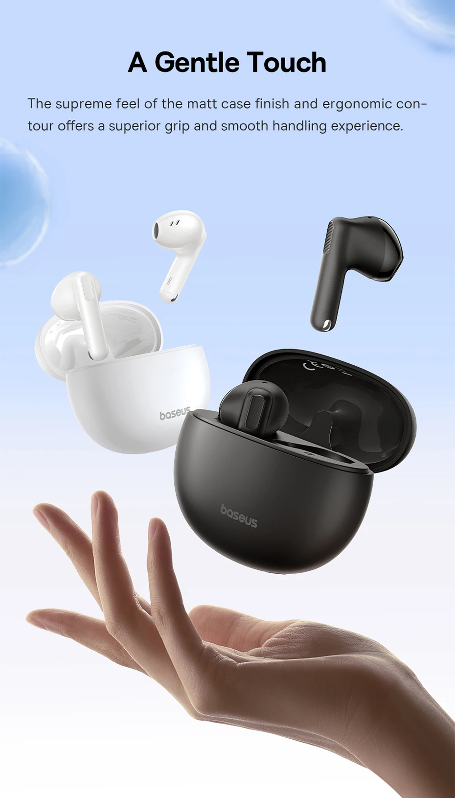Jual Baseus Bowie E12 True Wireless Bluetooth Earphone Tws Mini Earbuds ...