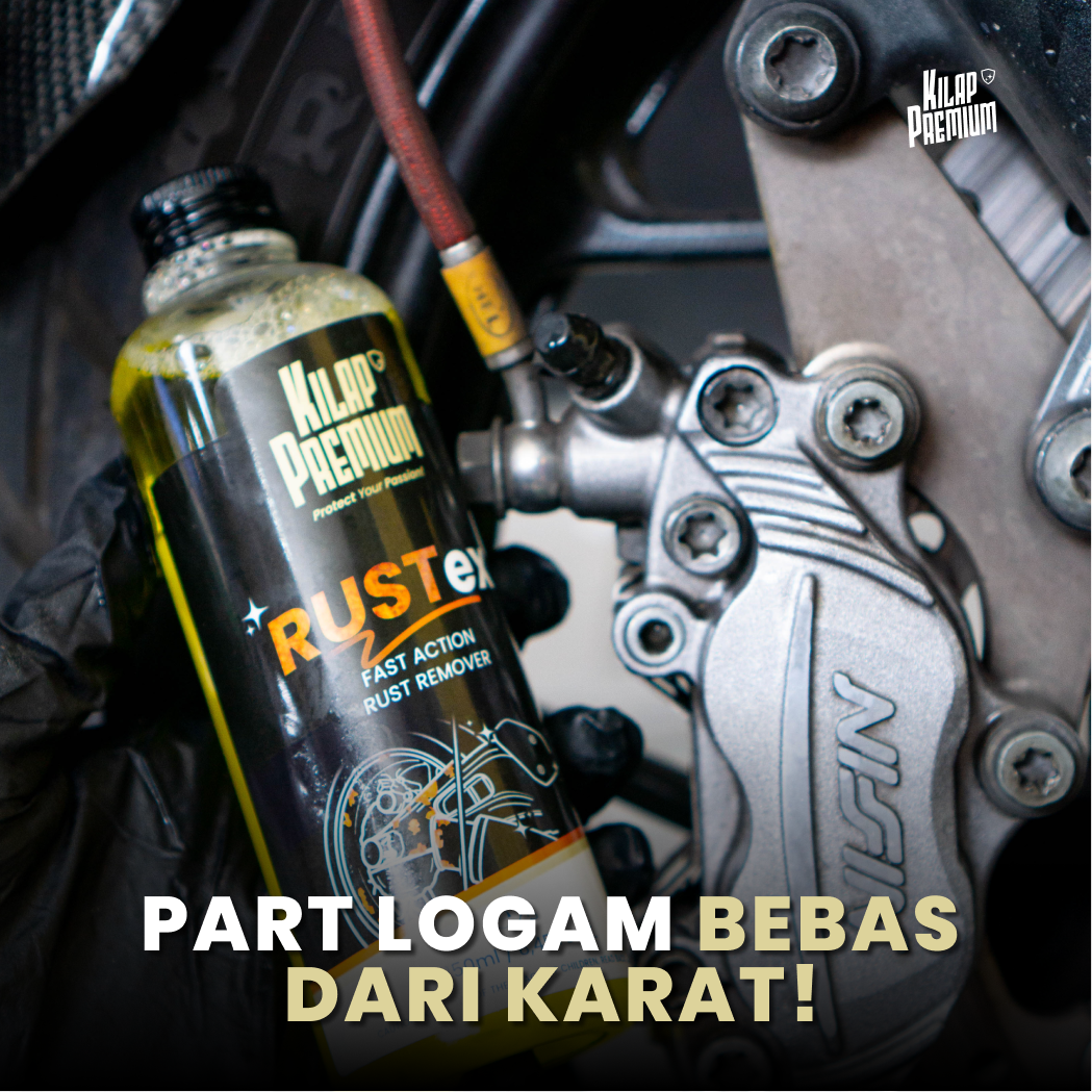 Jual Rustex | Kilap Premium - Rust Remover, Pembersih Karat Motor Mobil, Penghilang Karat Logam ...