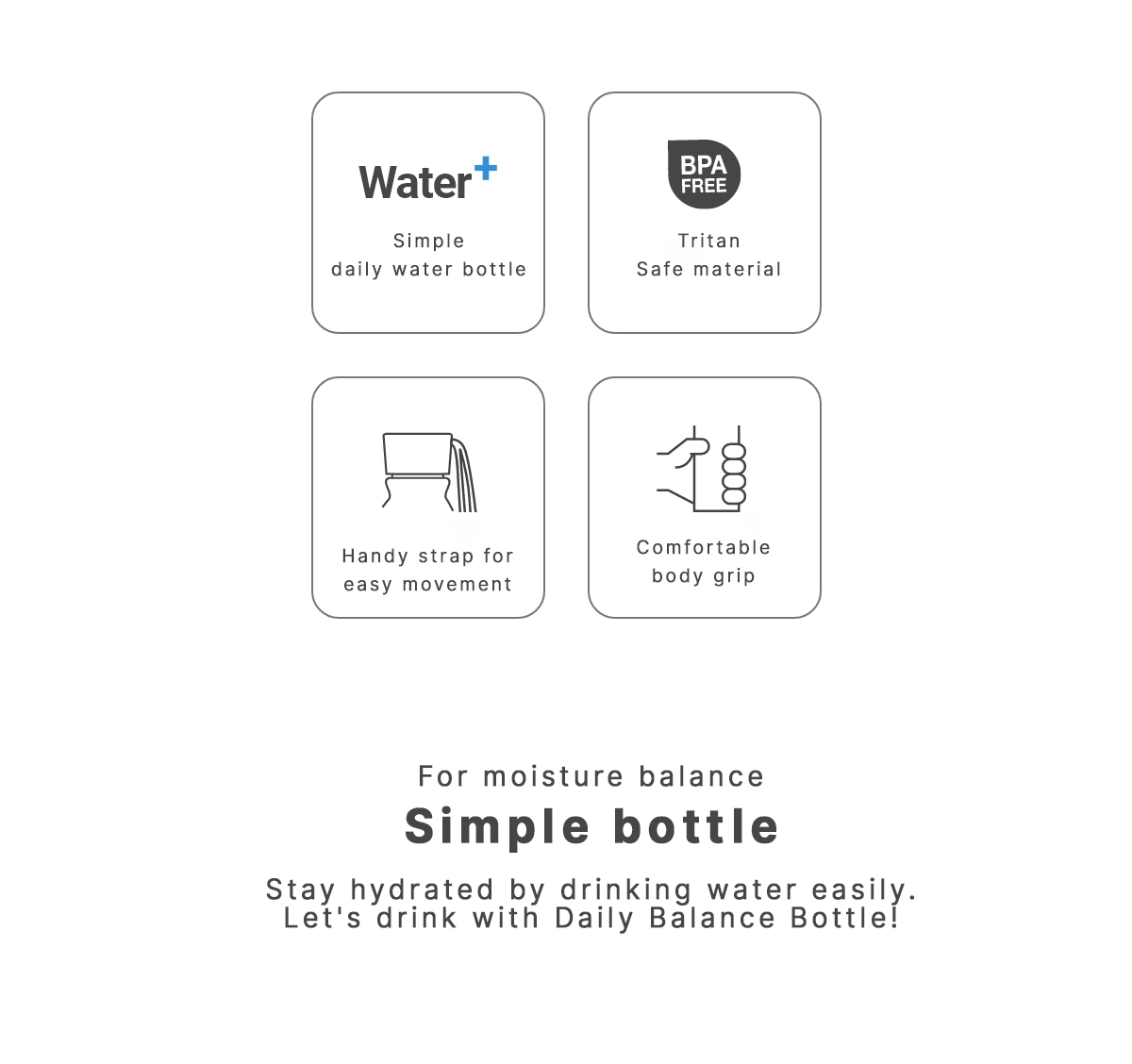 Jual LocknLock Exclusive Botol Minum Balance Bottle 550ml - ABF646 ...