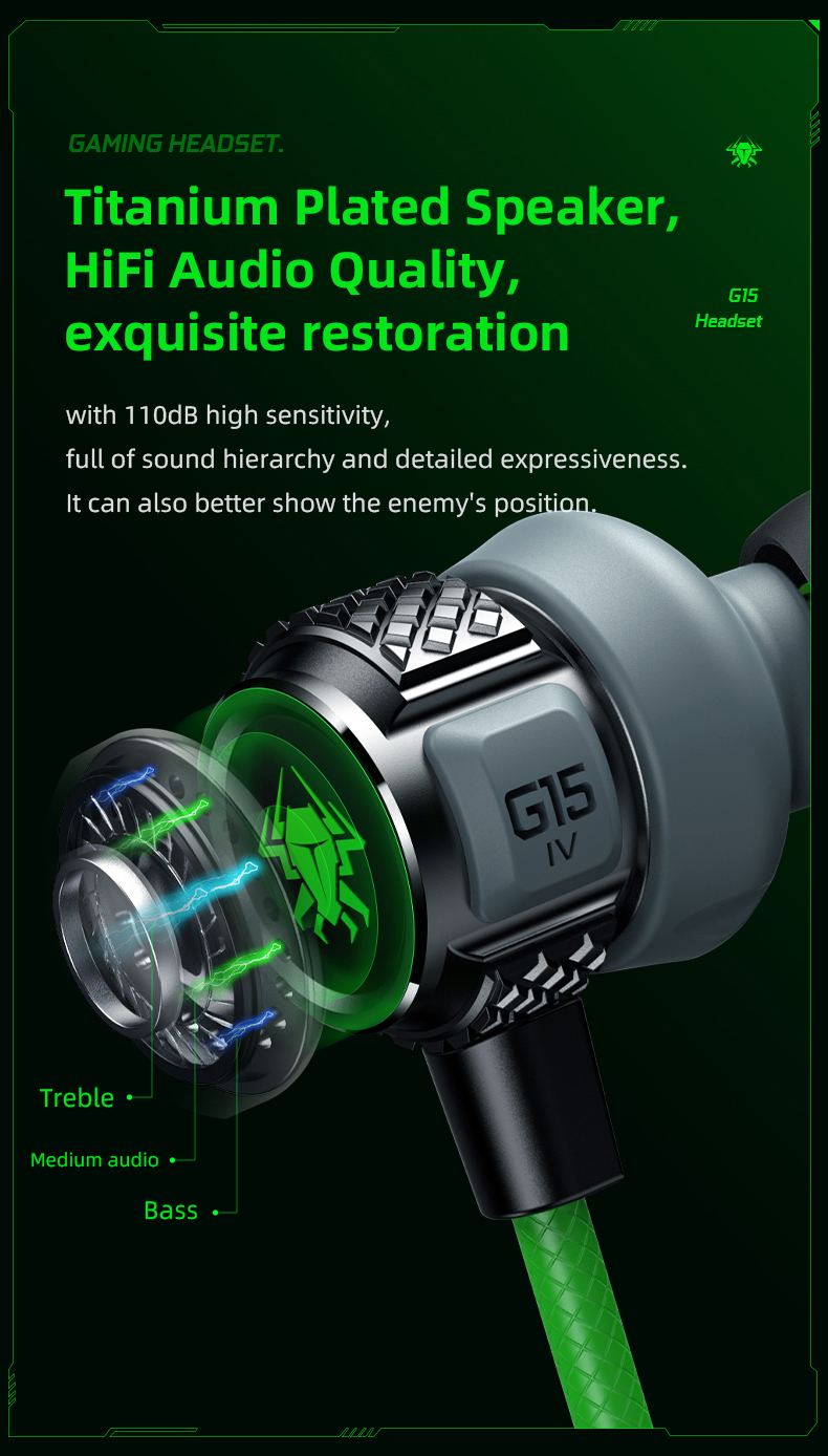 Jual Plextone G15 Stereo Earphone Gaming Headset with Microphone Wired ...