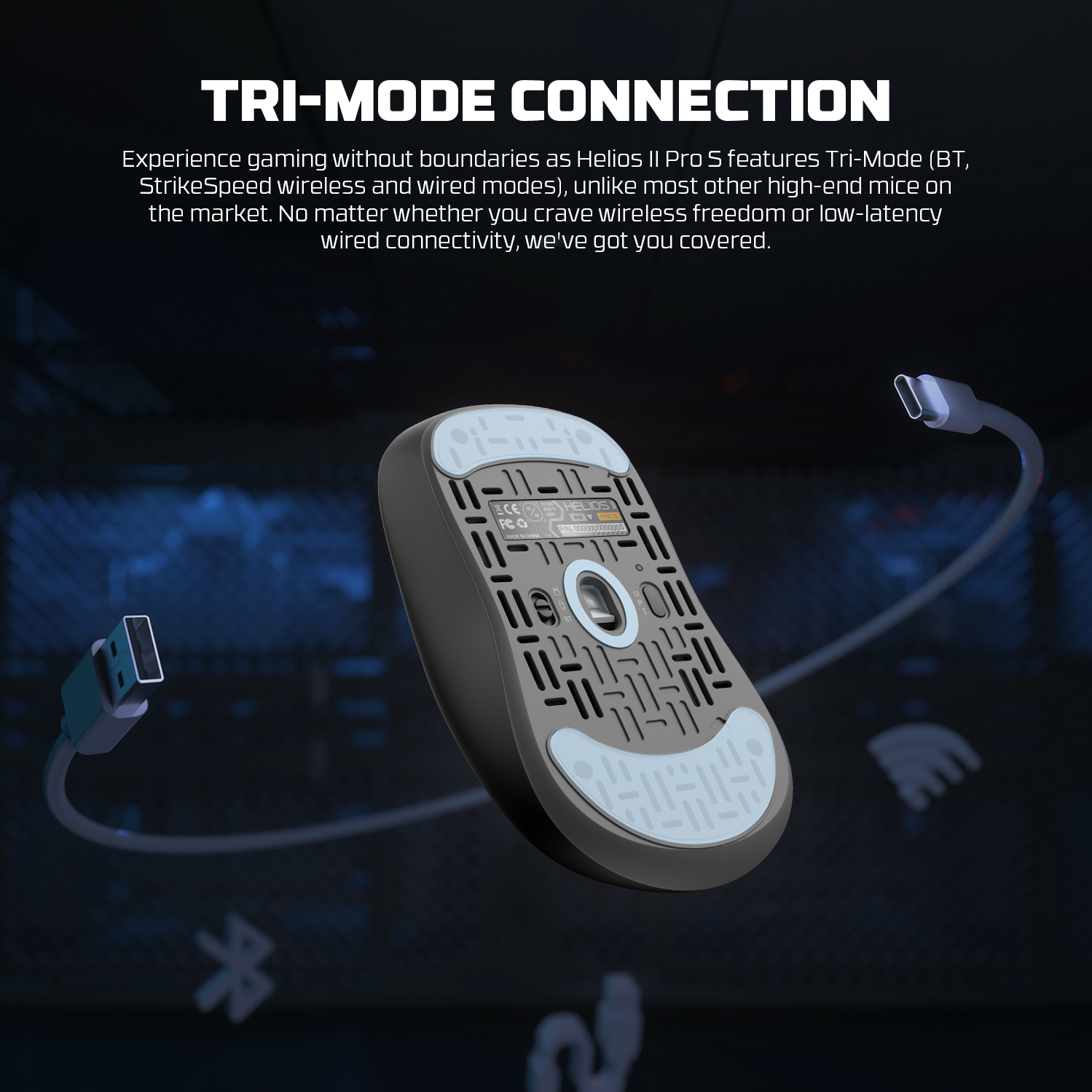 Jual Fantech Helios II PRO S 8K 4K XD3 v3 Wireless Mouse Gaming TRI ...