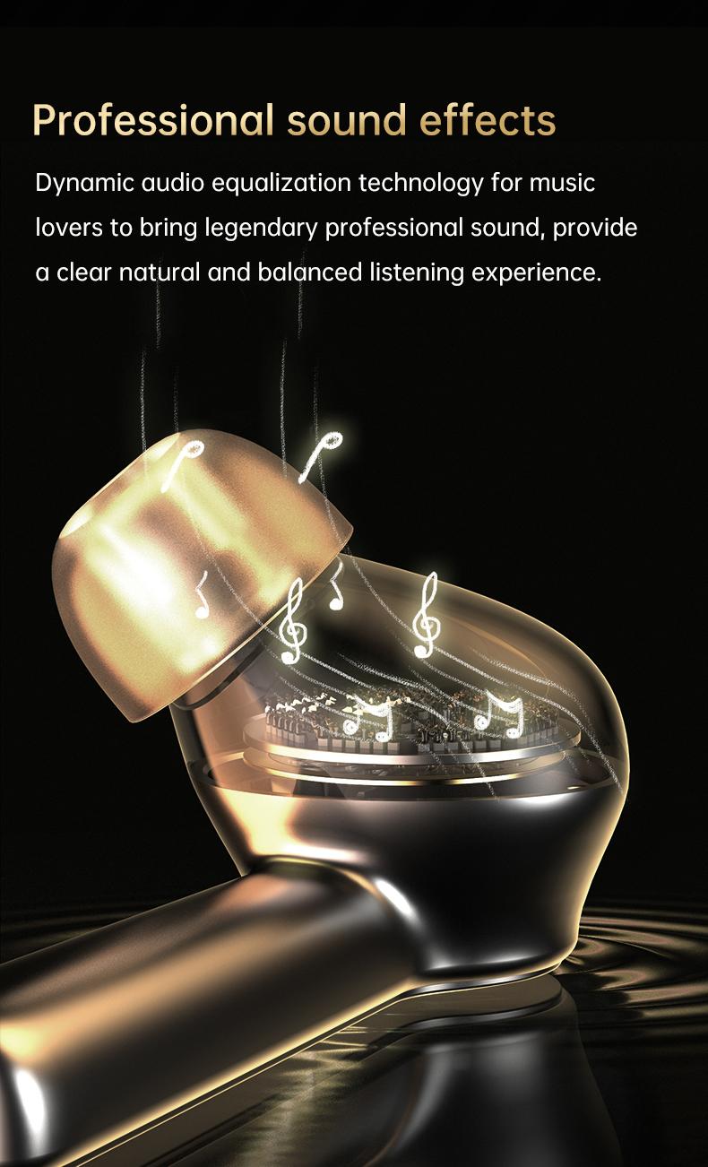 Jual ZNP X Lenovo ERAZER XP1 Smart Touch Sereen Headset Bluetooth 5.4 ...