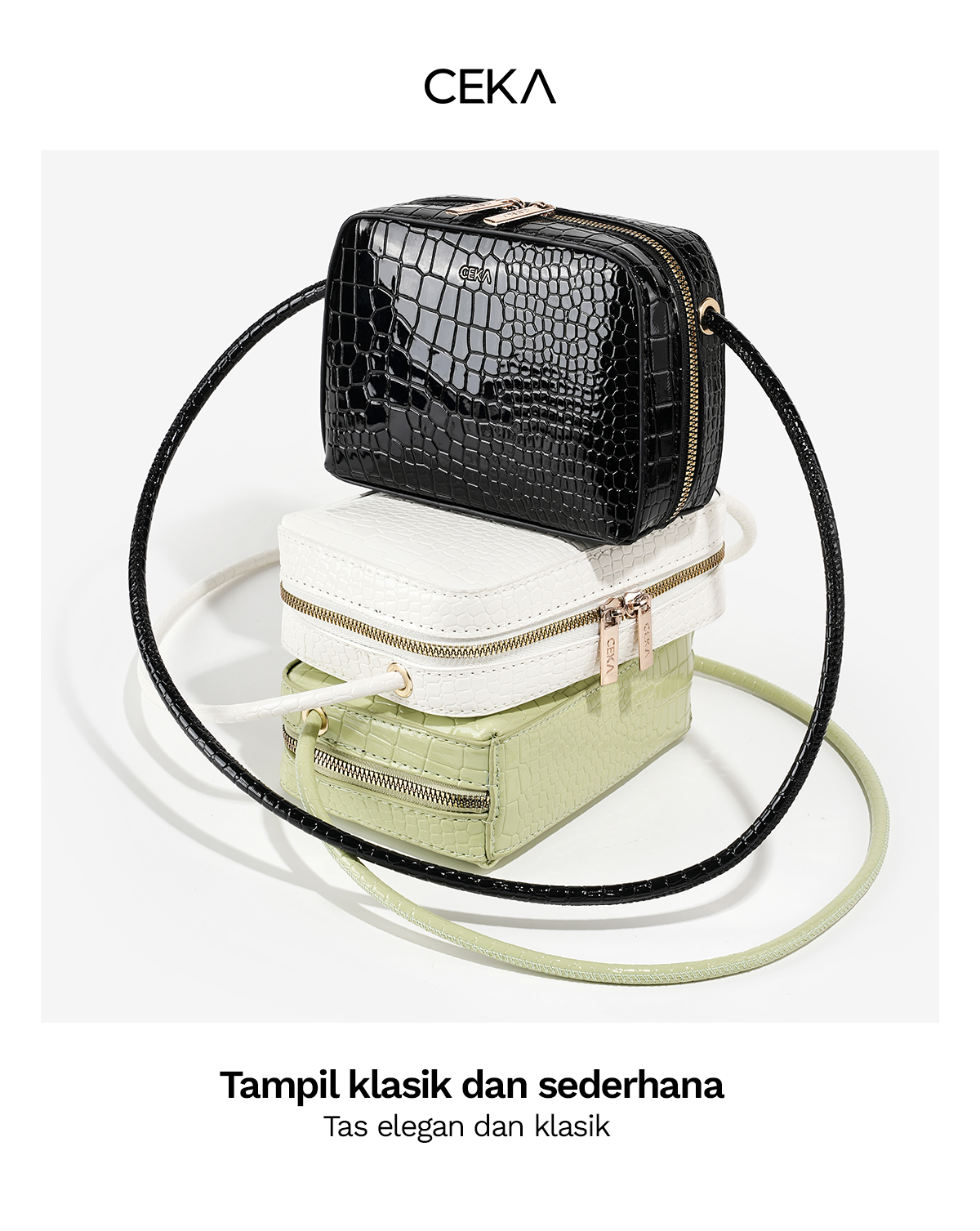 Jual CEKA Sling Bag Tas Wanita Branded Tas Selempang Wanita Tali ...