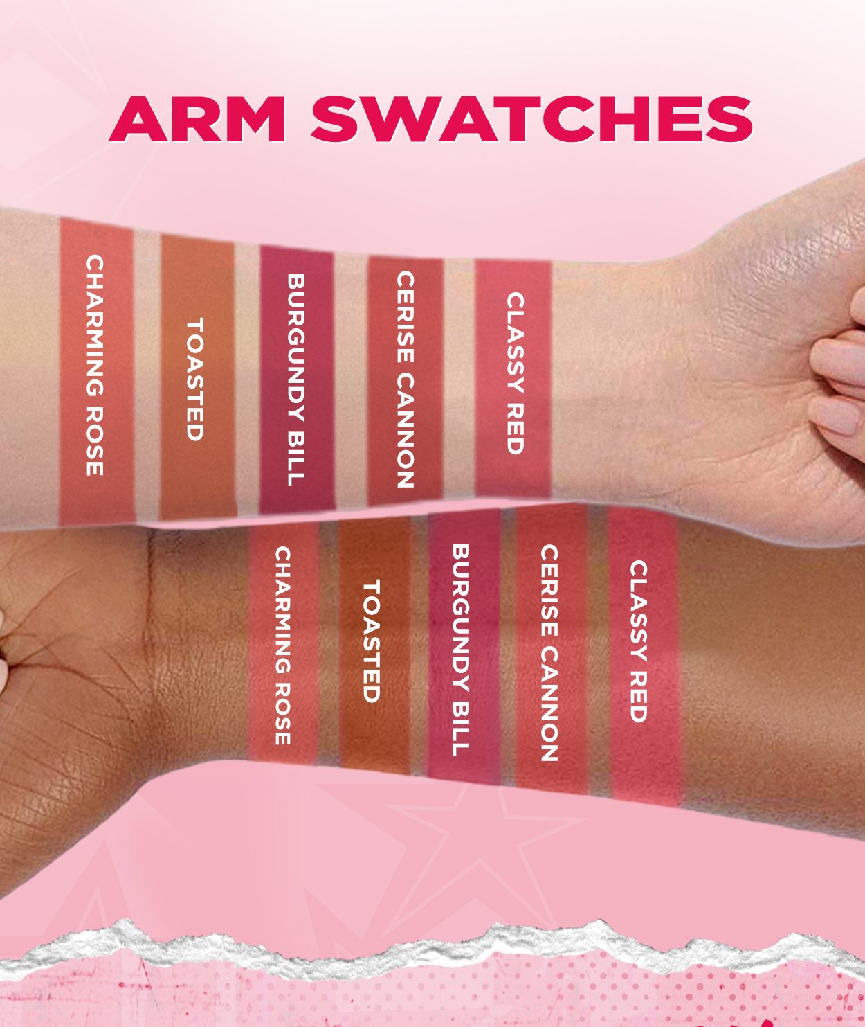 Jual [1PC] DAZZLE ME Color Chrome Lip Matte Lipstick Matte dengan ...