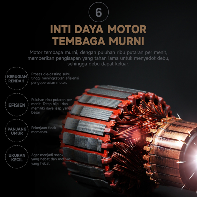 Jual Deerma DX115 PRO/DX115C 15kPa Portable Handheld 2in1 Silent Vacuum ...