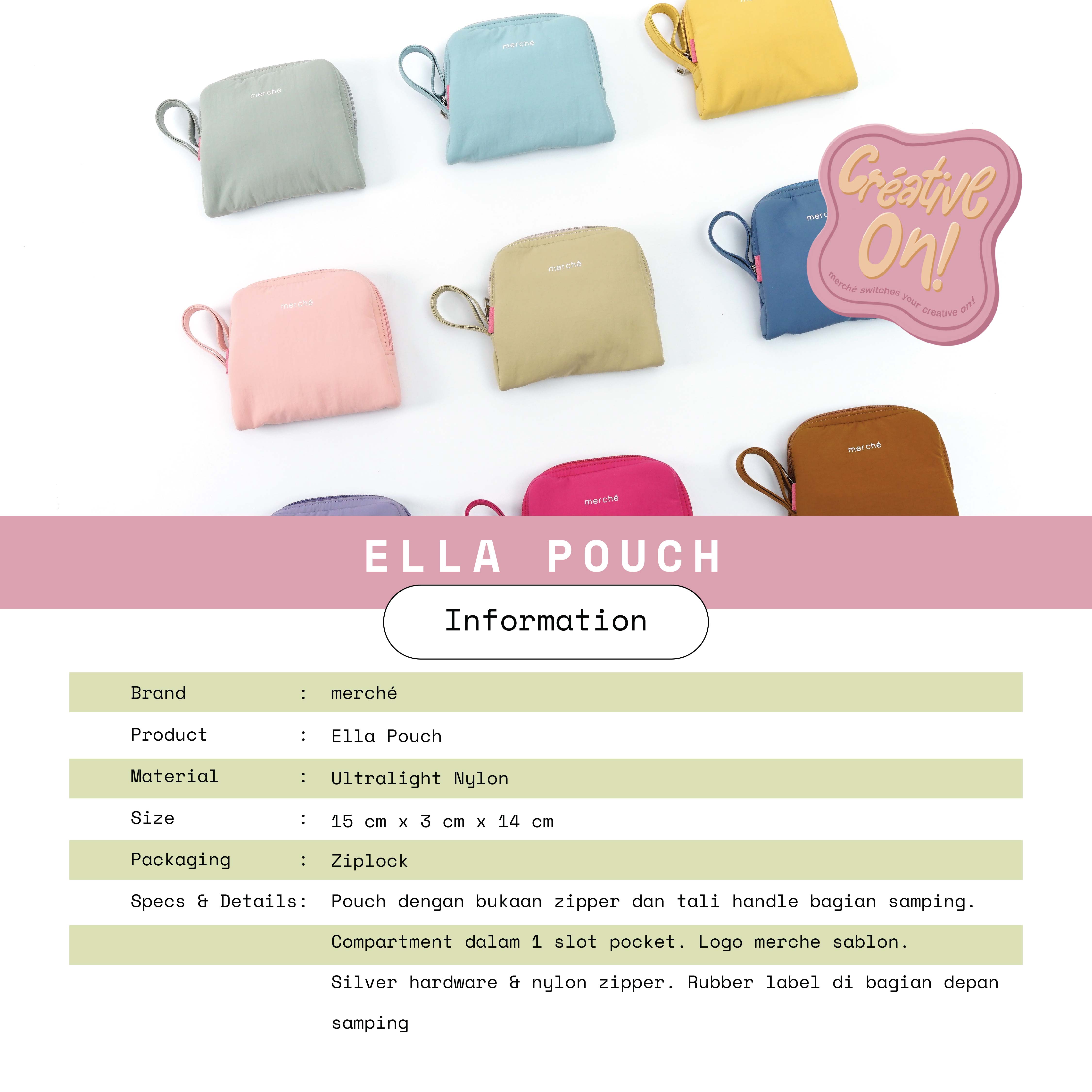 Jual Merche Dompet Wanita Ella Pouch | Shopee Indonesia