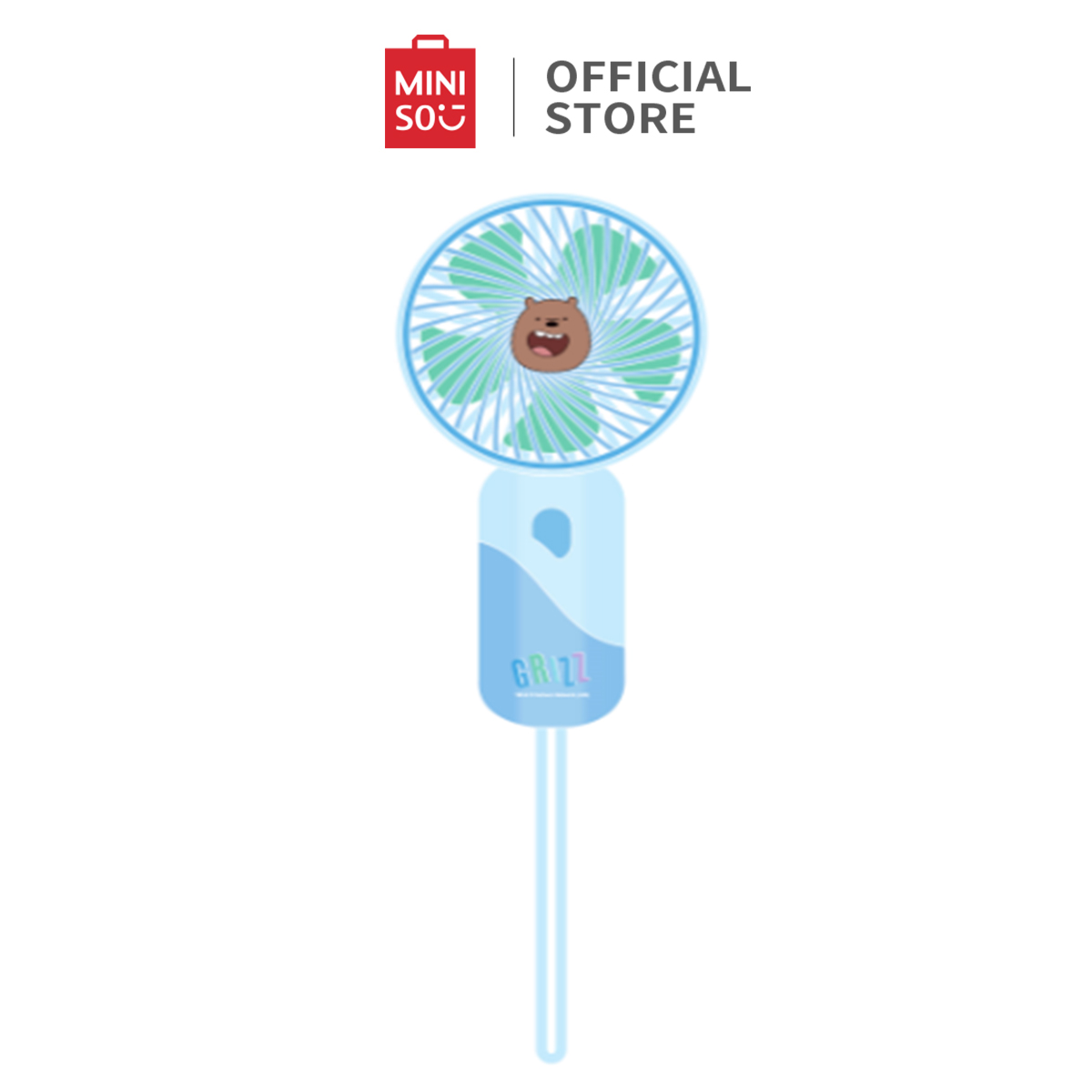 Jual Miniso x We Bare Bears Mini Fan Kipas Tangan Kipas Mini Genggam ...
