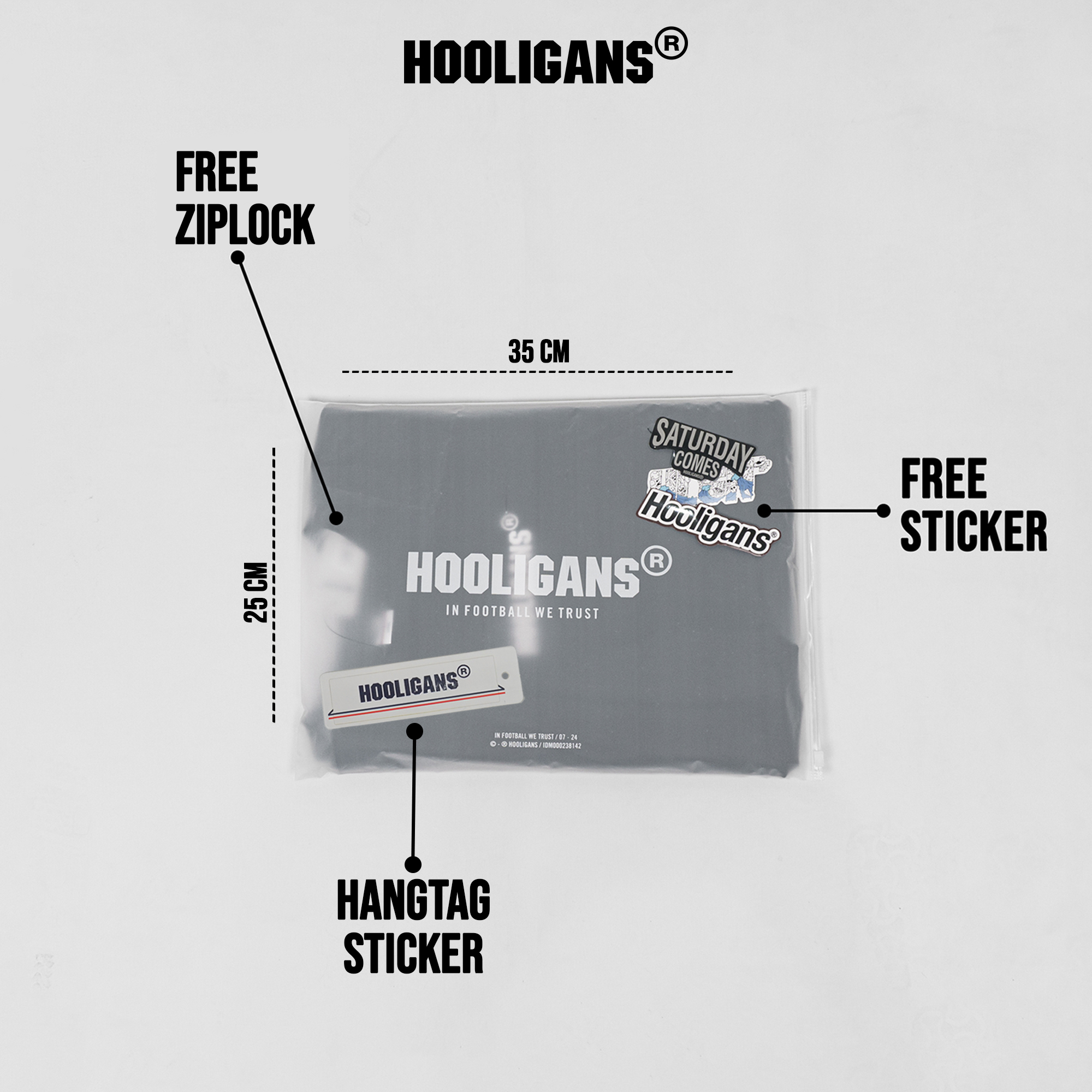 Jual HOOLIGANS T-Shirt Card PJ - Black | Shopee Indonesia