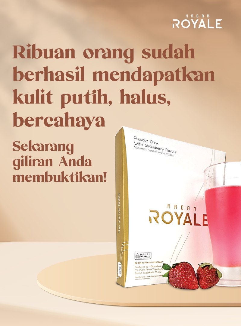 Jual Madam Royale Collagen Drink | Dosis Tinggi Collagen & L Glutation ...