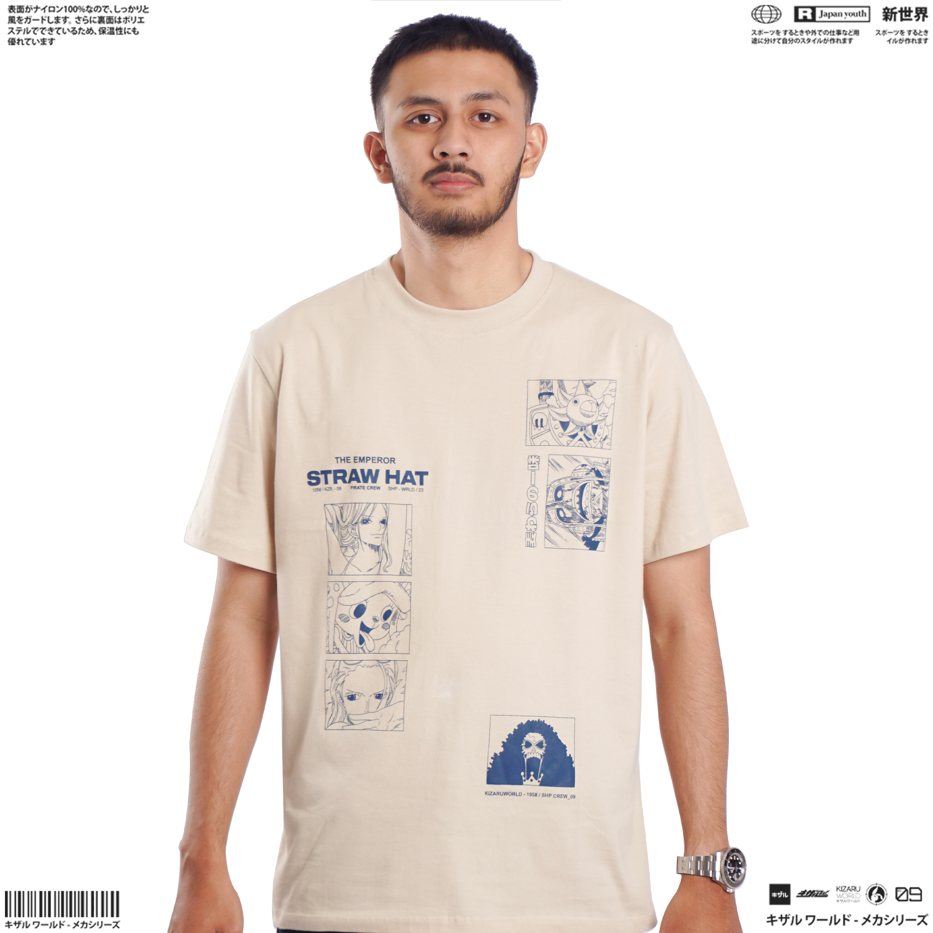 Jual KIZARU Kaos Anime SHP CREW | Shopee Indonesia