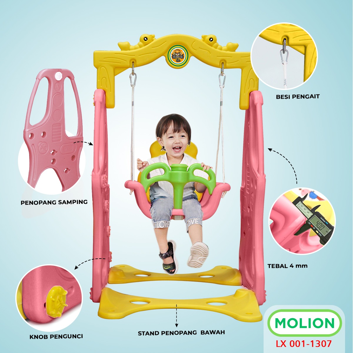 Jual Mainan SNI Ayun Anak Ayonan Ayunan Hiburan Anak Playground Anak ...