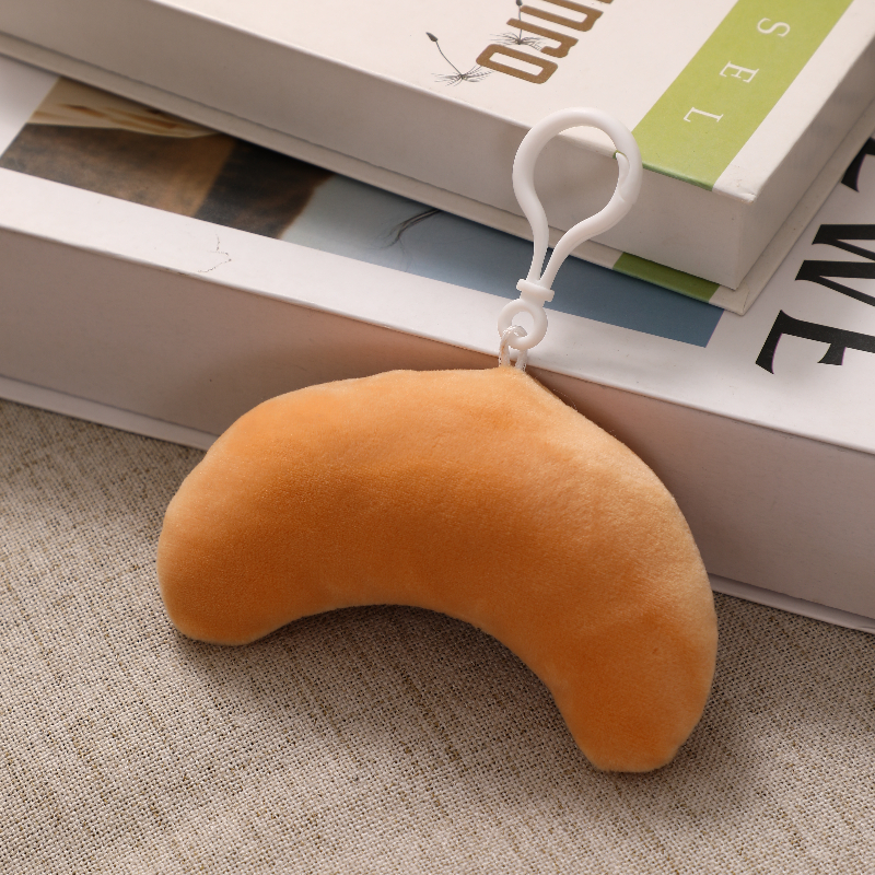 Jual MINISO Keychain Boneka Happy Foods Collection Donut /Toast ...